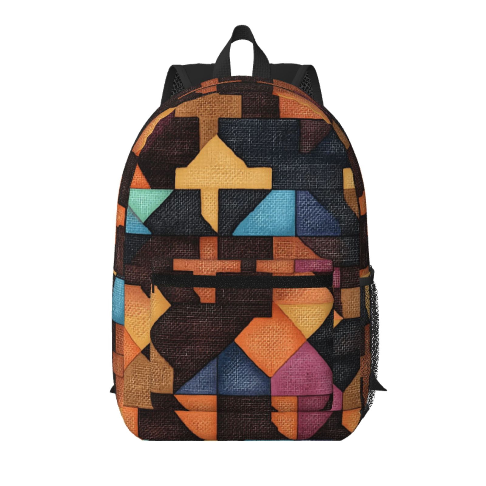 17in Backpack With Pocket Adjustable Shoulder Strap Large Capacity ...