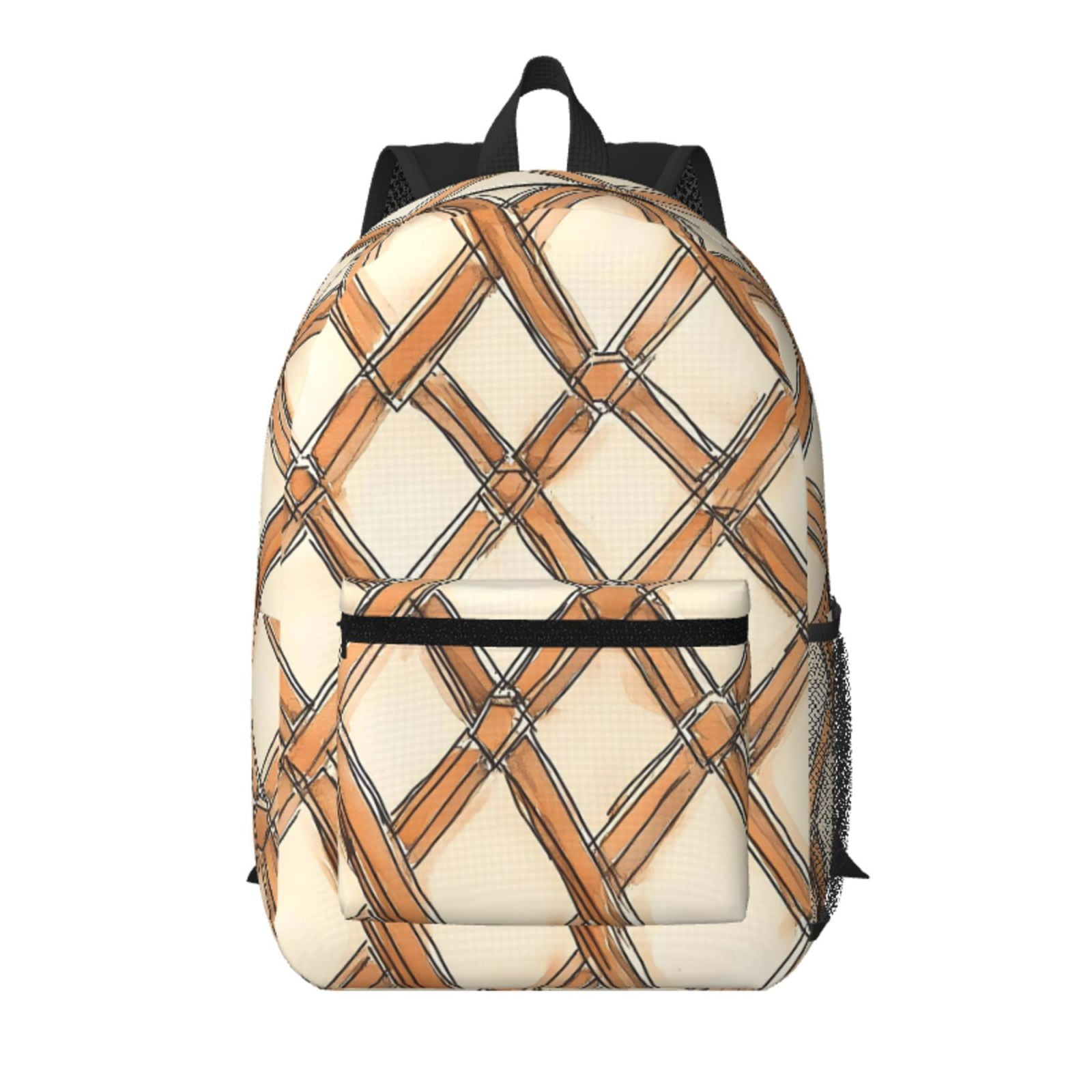 17in Backpack With Pocket Adjustable Shoulder Strap Large Capacity ...
