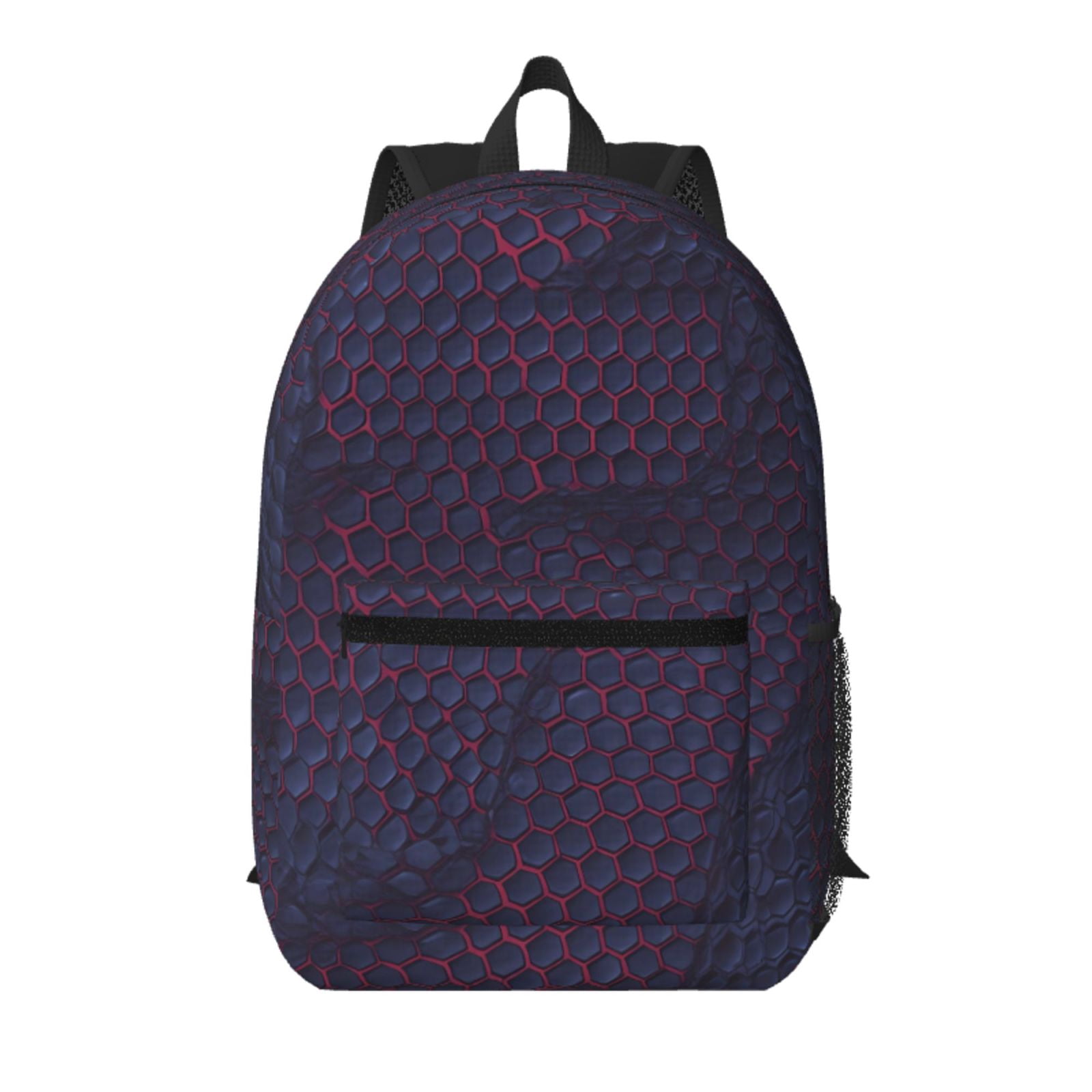 17in Backpack With Pocket Adjustable Shoulder Strap Large Capacity ...