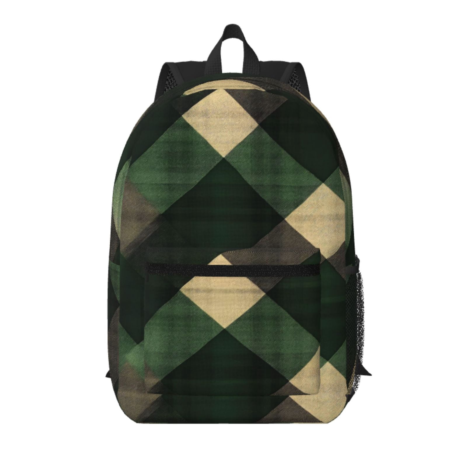 17in Backpack With Pocket Adjustable Shoulder Strap Large Capacity ...