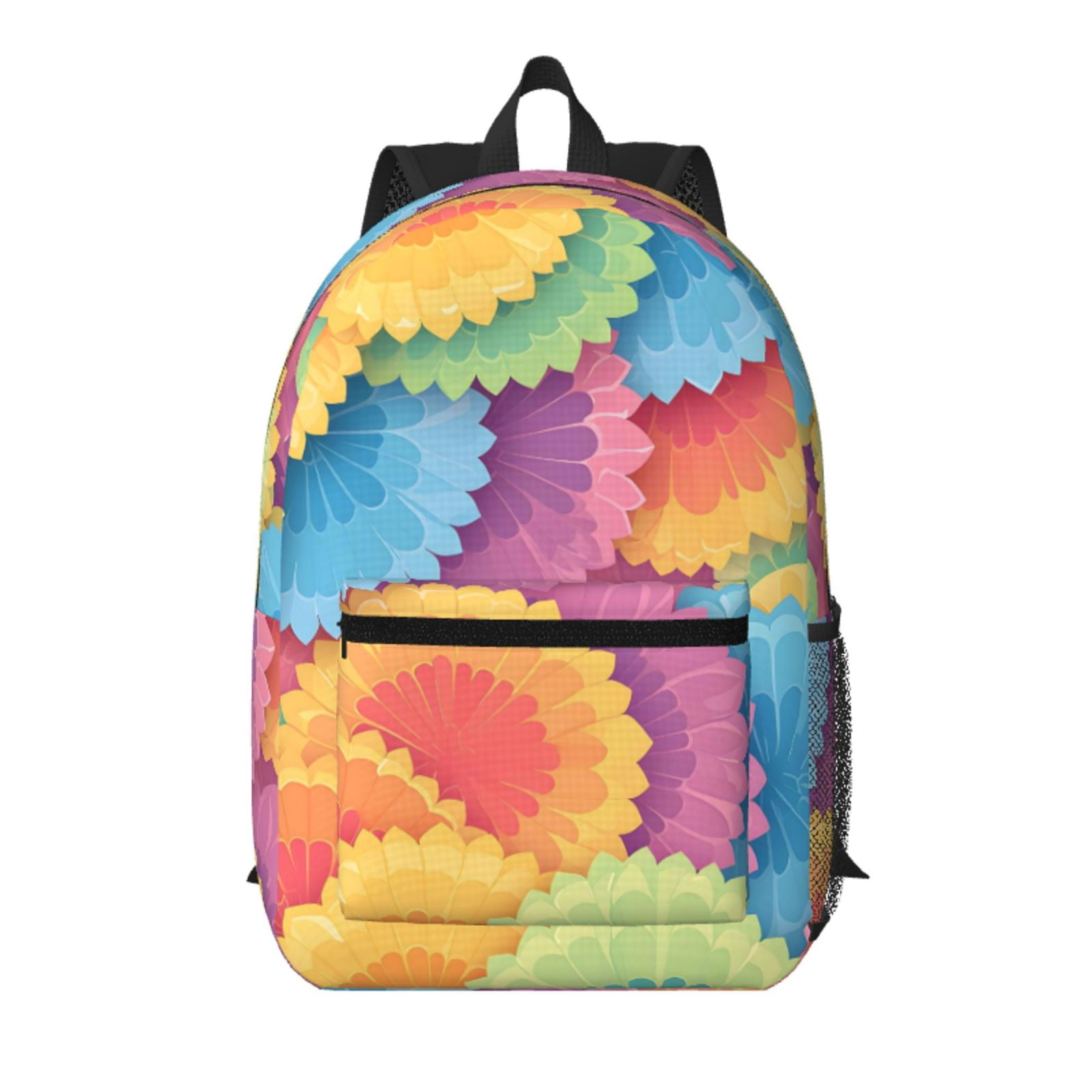 17in Backpack With Pocket Adjustable Shoulder Strap Large Capacity ...