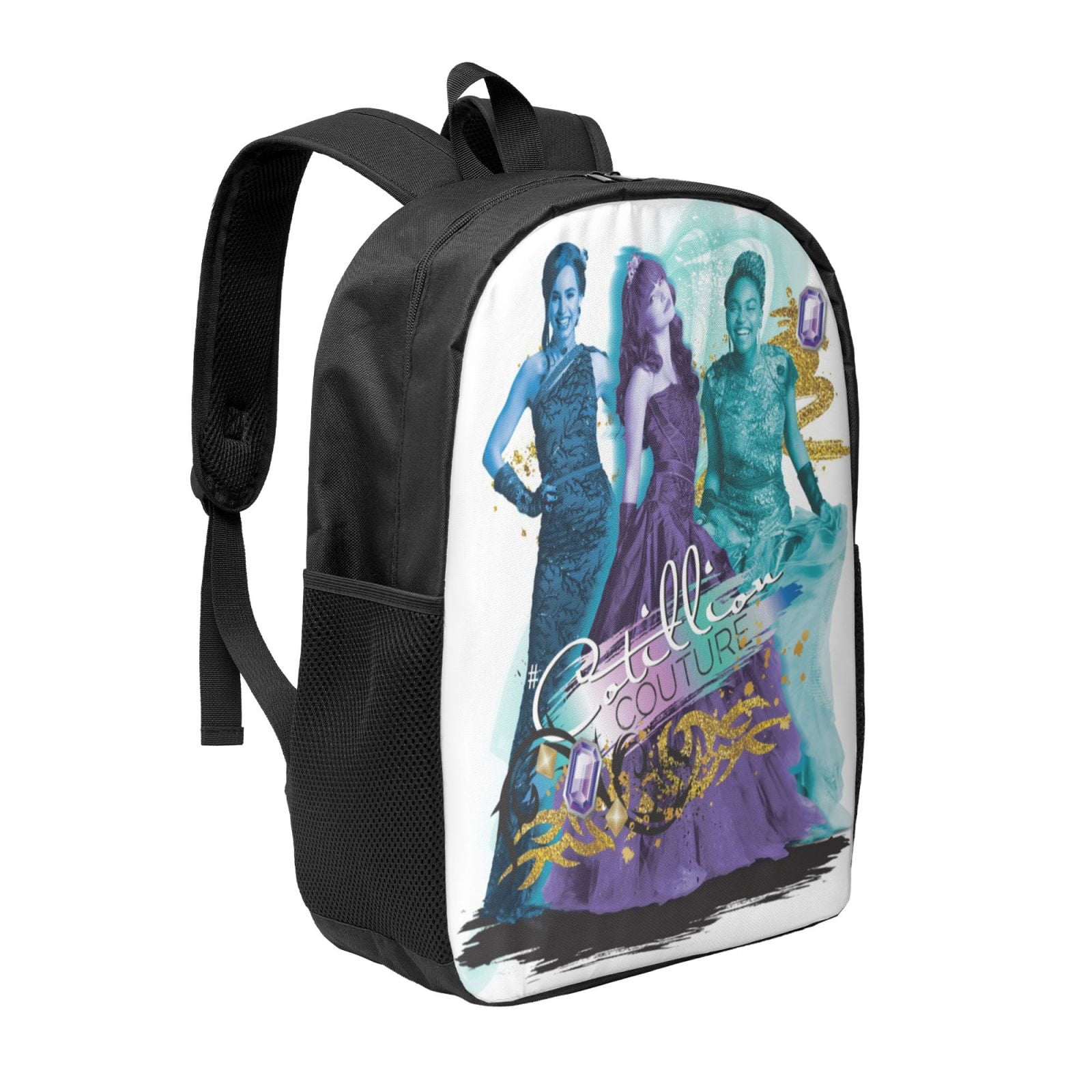 17in Descend-ant Backpack Cute Anime Large Capacity Multifunction ...