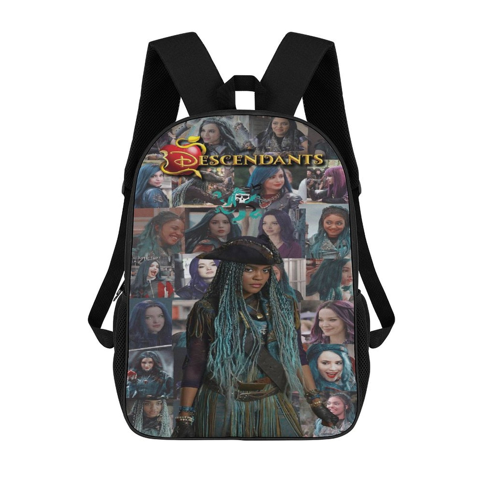 17in Descen-Dant Backpack Cartoon School Bookbag Graphic Printed Laptop ...