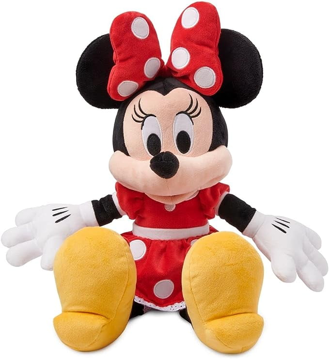 17in Disney Minnie Mouse Plush - Classic Red Polka Dot Dress Kids Plush ...