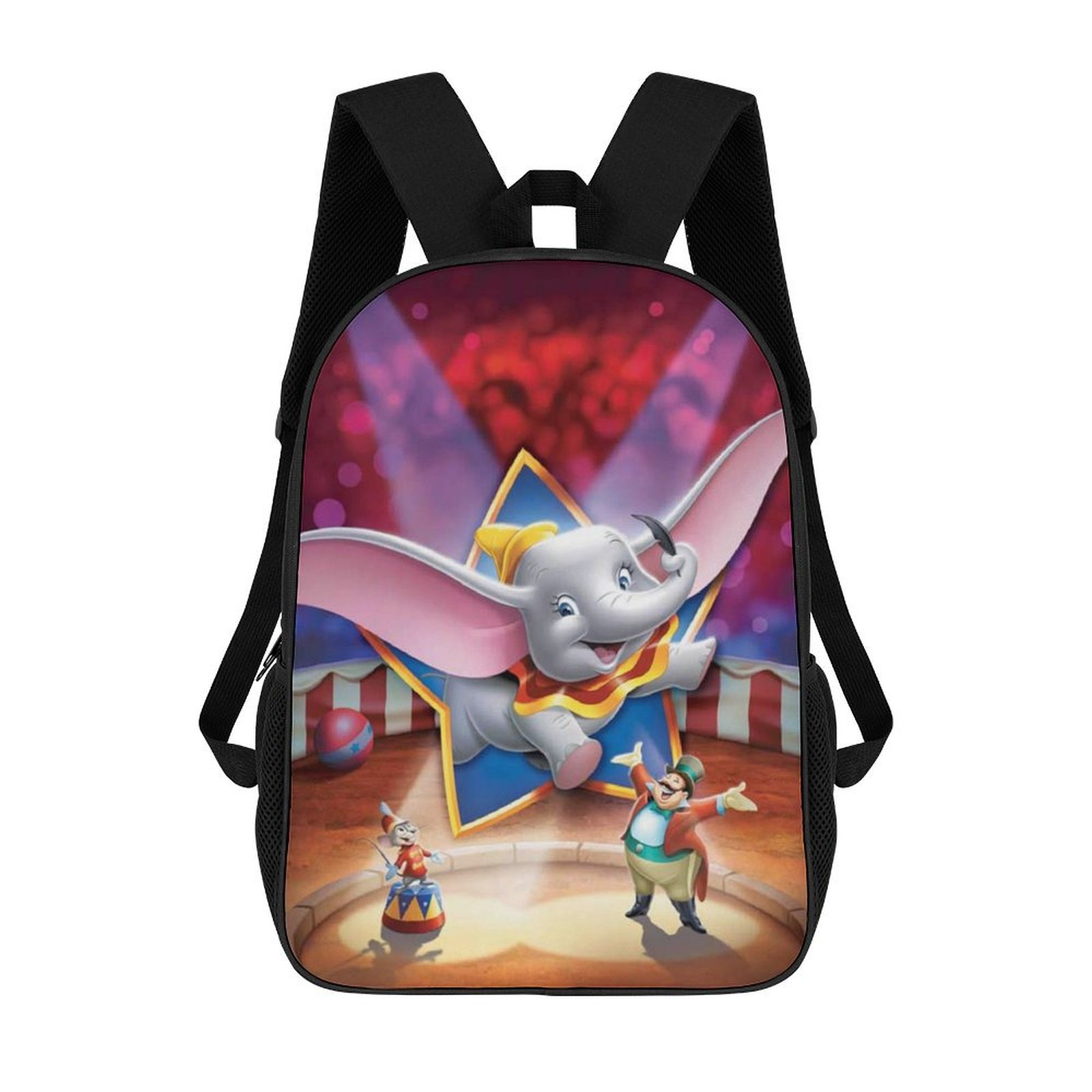 17in Dumbo Backpack Cartoon School Bookbag Graphic Printed Laptop ...
