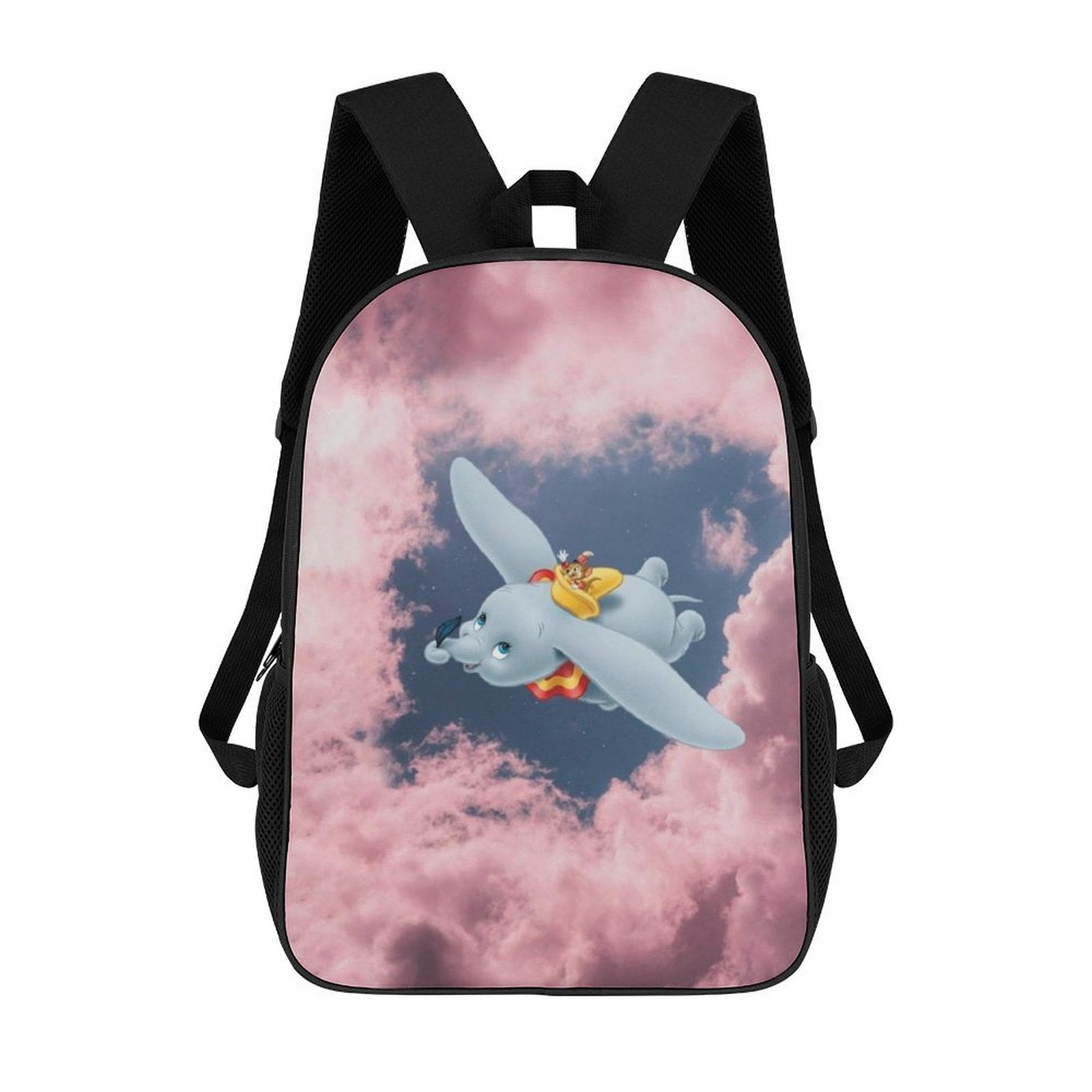 17in Dumbo Backpack Cartoon School Bookbag Graphic Printed Laptop ...