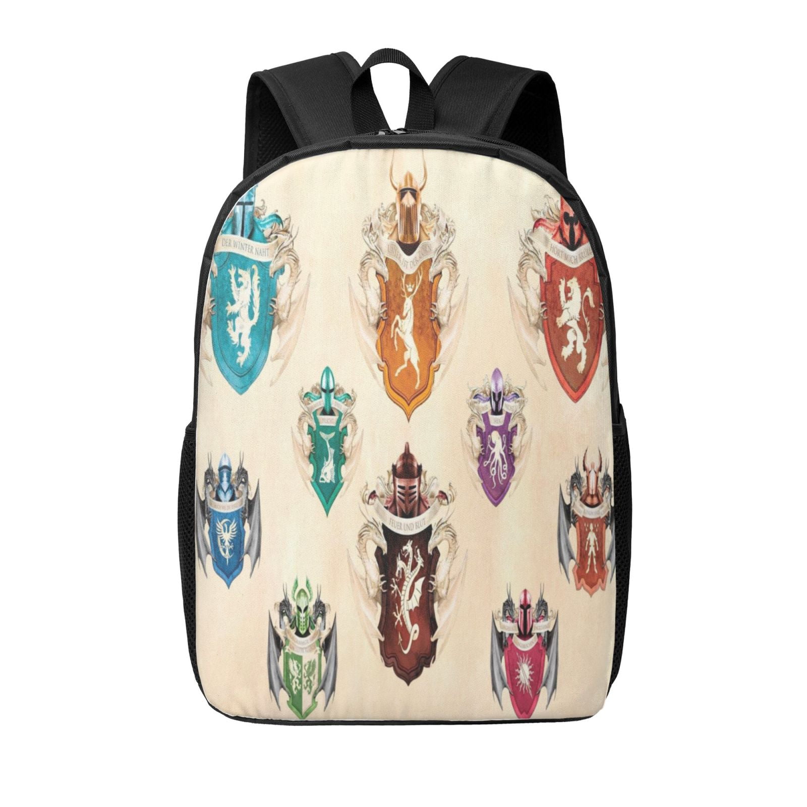 17in Game of Thrones Backpack 3d Graphics Travel Casual Laptop Backpack ...