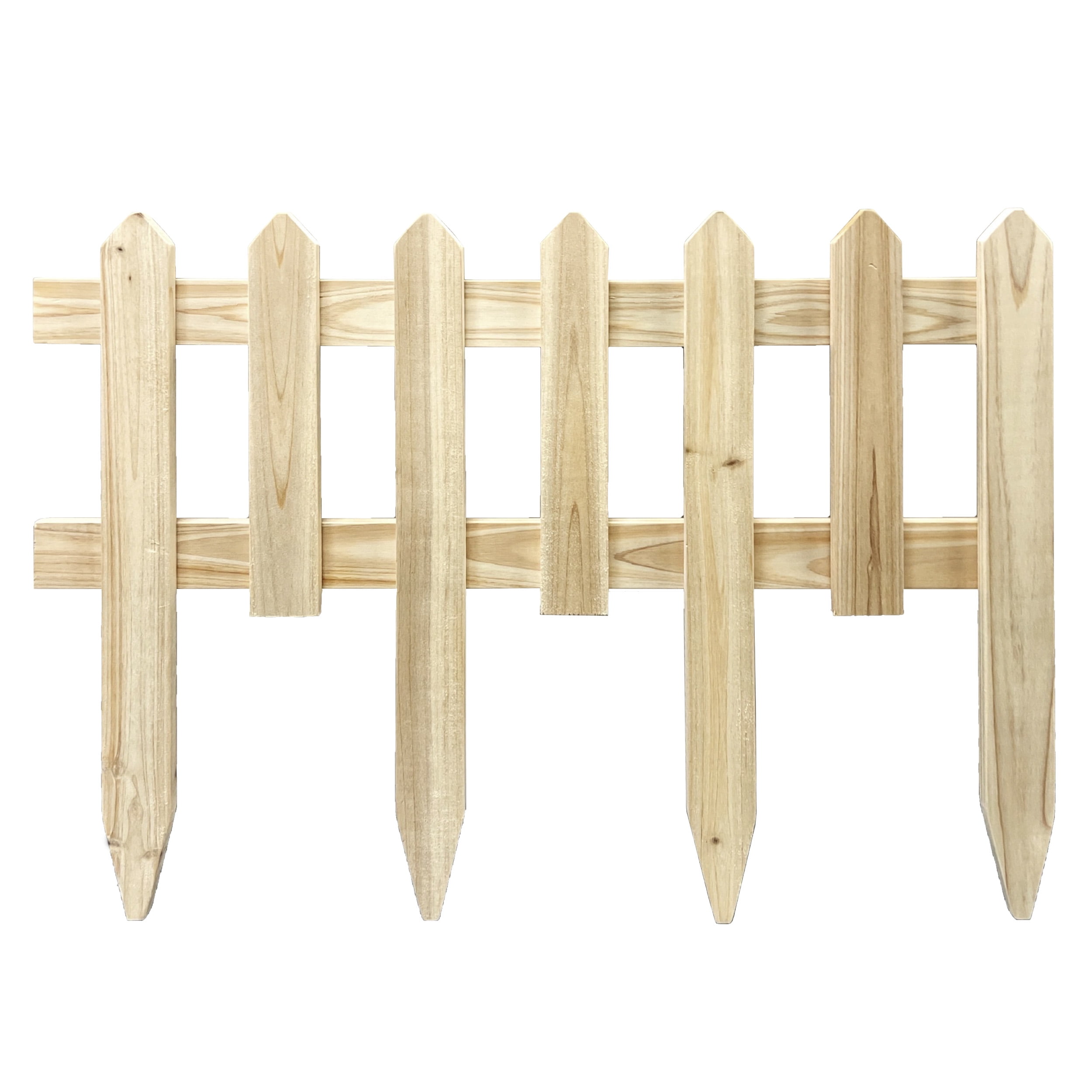 17in H x 23.6 W Wood Picket Border - Walmart Business Supplies