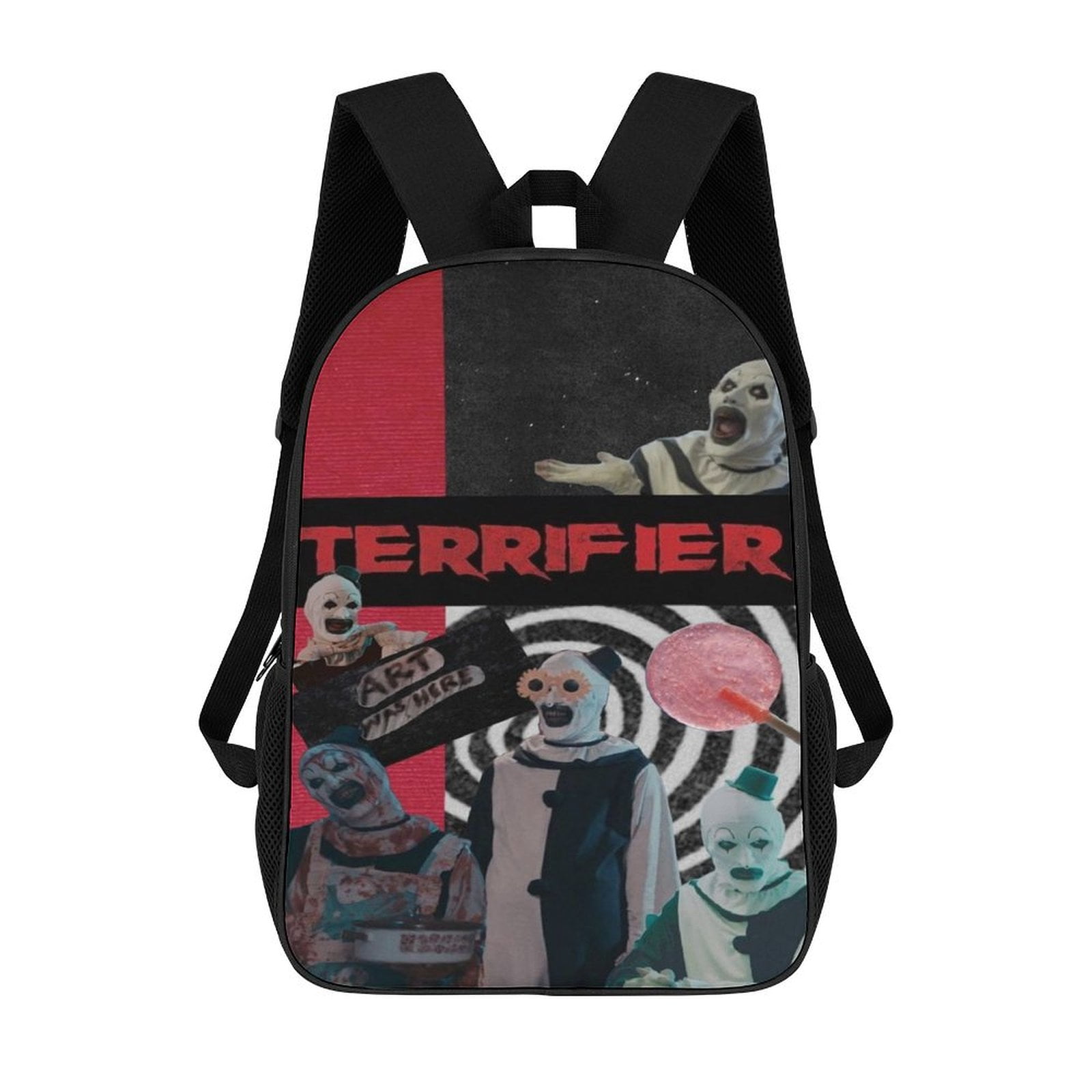 17in Horror Movie Terrifier Backpacks Cute Bag Anime Backpack Cartoon ...