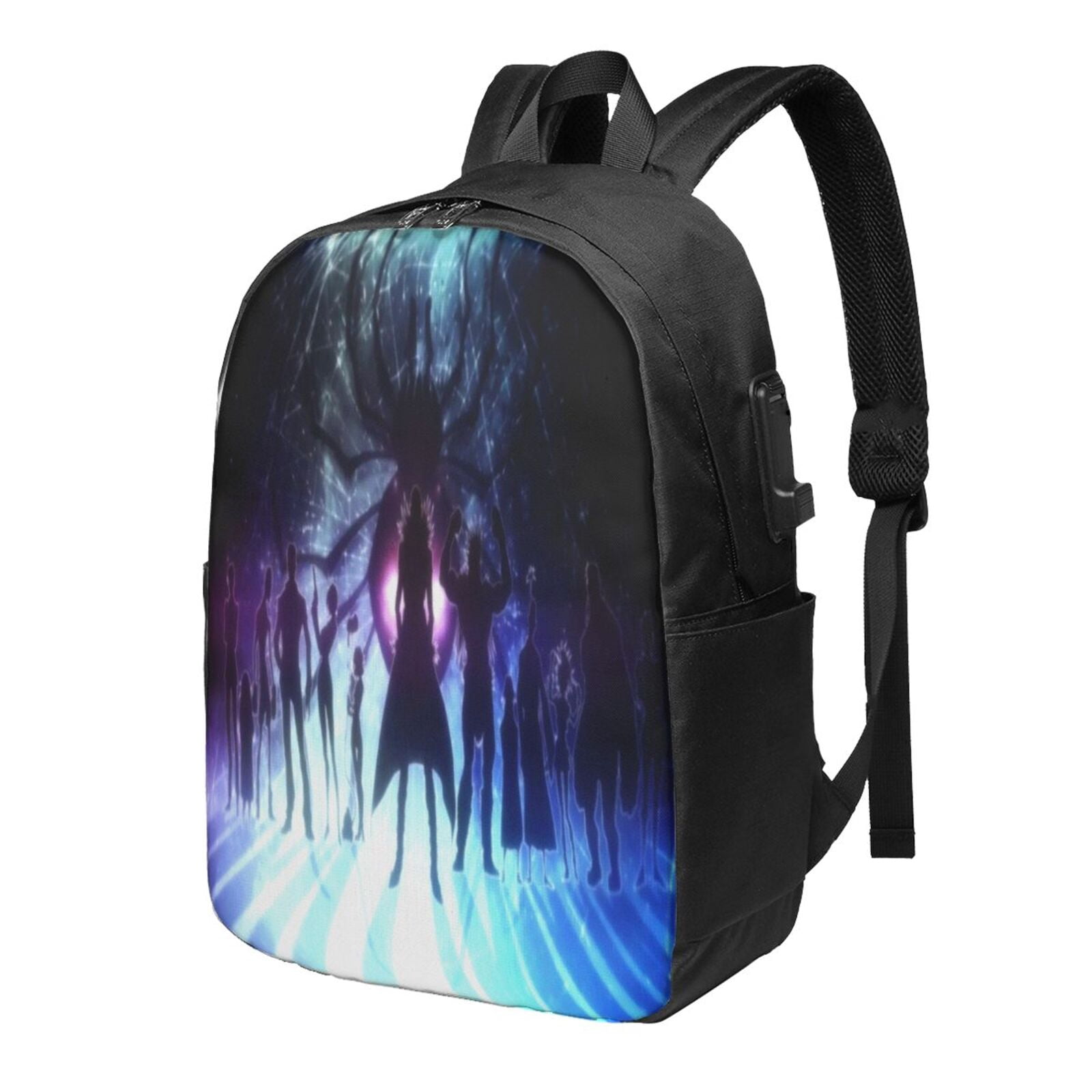 17in Hunter X Hunter Backpack with Usb Charging Port Cute Cartoon ...