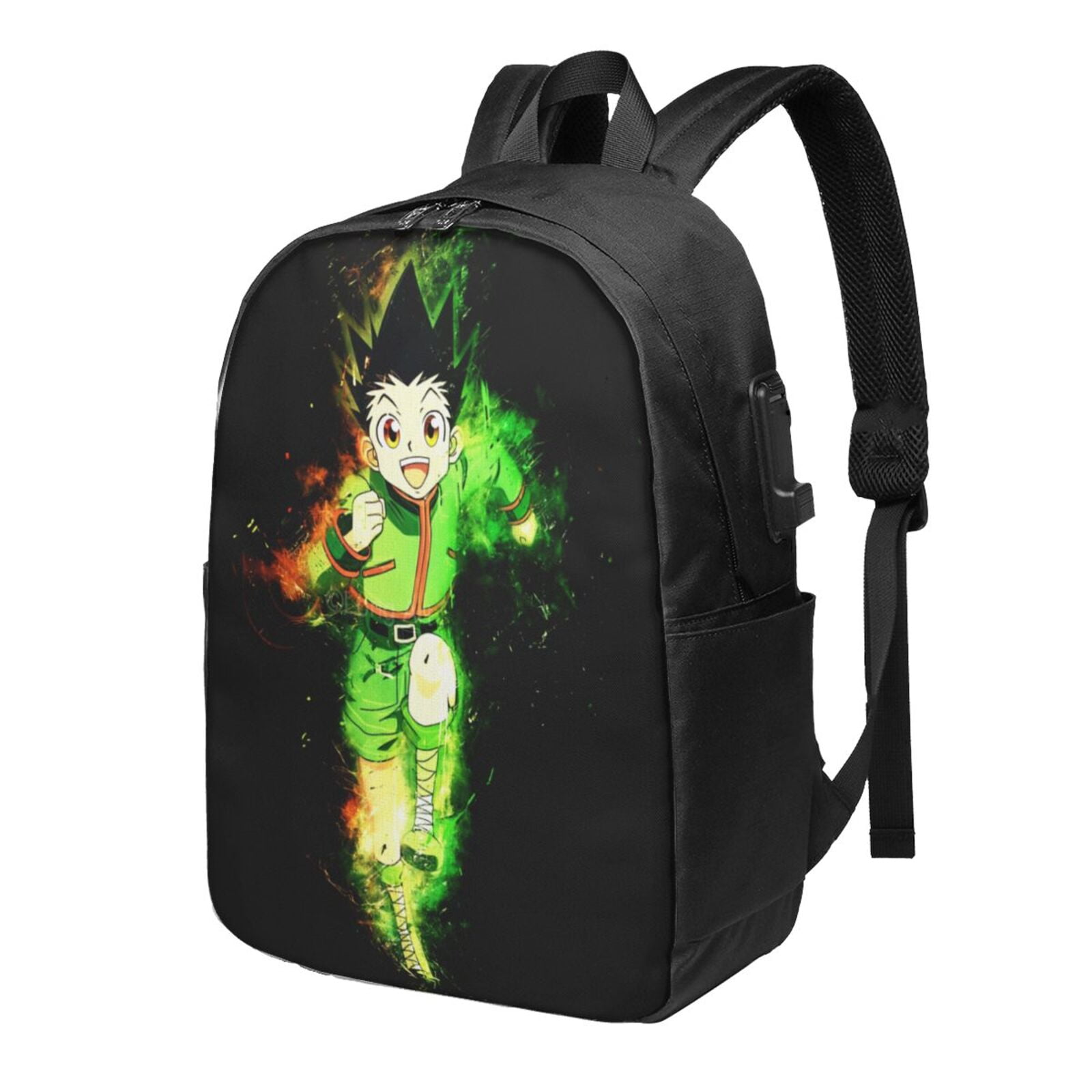 17In Hunter X Hunter Gon Freeccss Backpac with Usb Charging Port ...