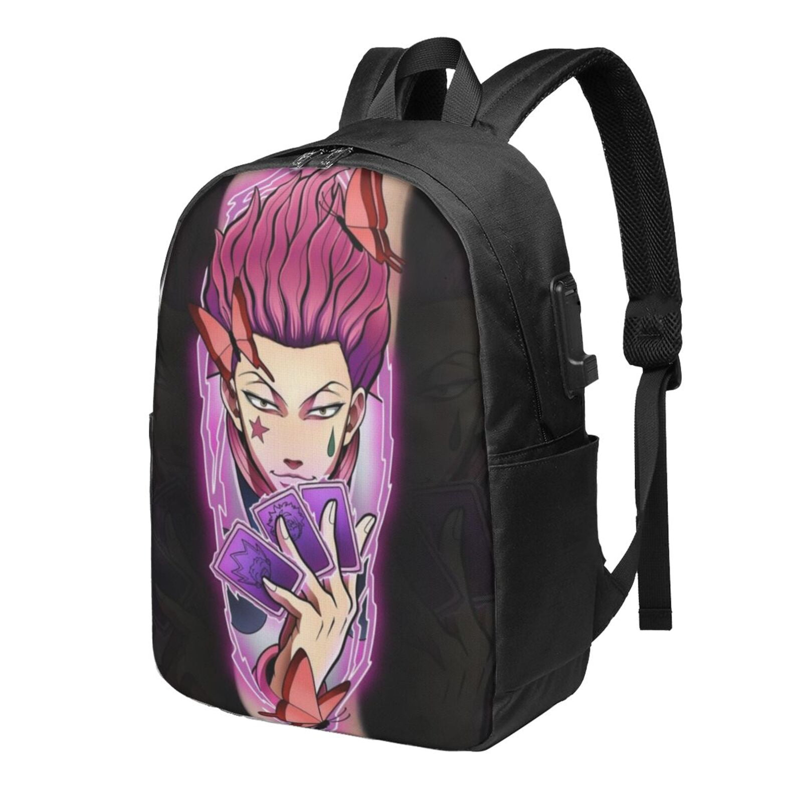17in Hunter X Hunter Hisoka Backpack with Usb Charging Port Backpacks ...
