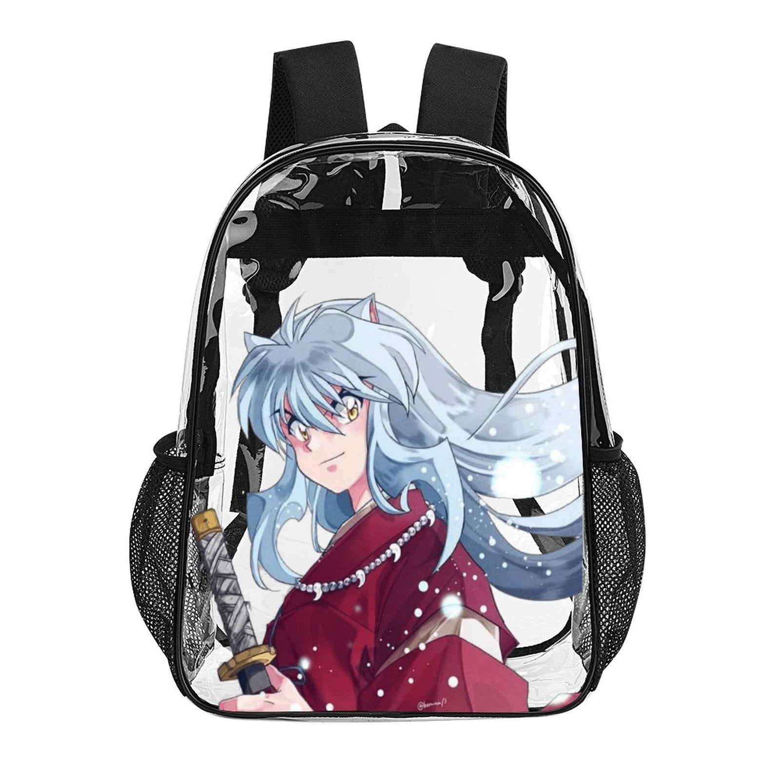 17in Inuyasha The Final Act Clear Backpack Large Cute PVC Anime ...