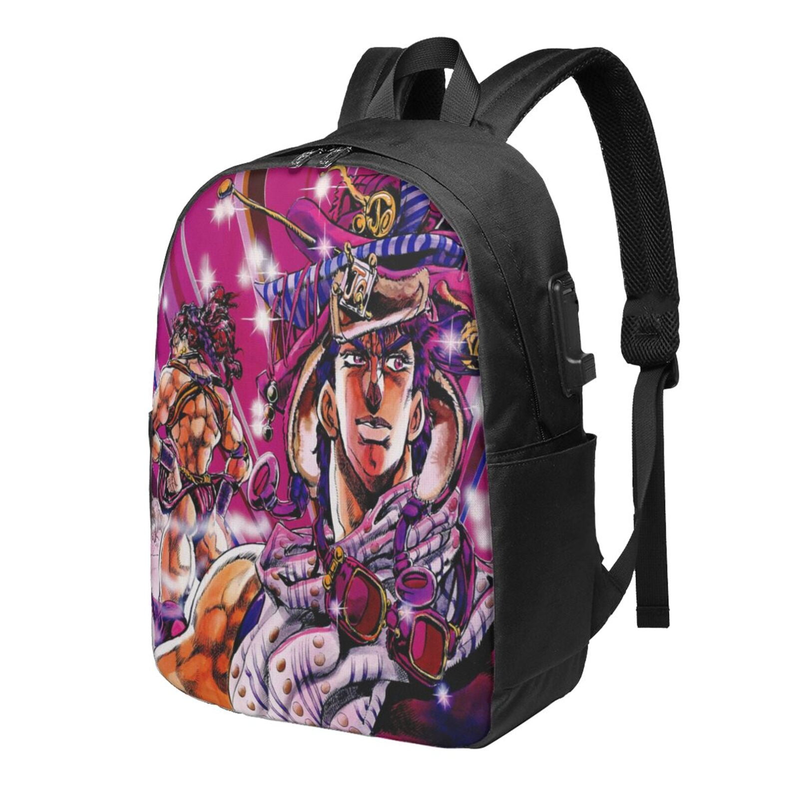 17in Jojo Bizarre Adventure Backpack with Usb Charging Port Backpacks ...