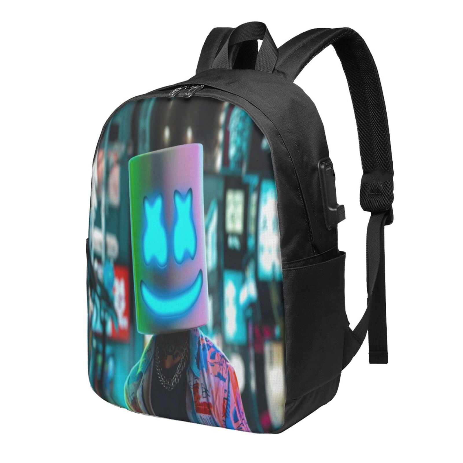 17in Mar-Sh Meli0 Backpack with Usb Charging Port Cute Cartoon ...