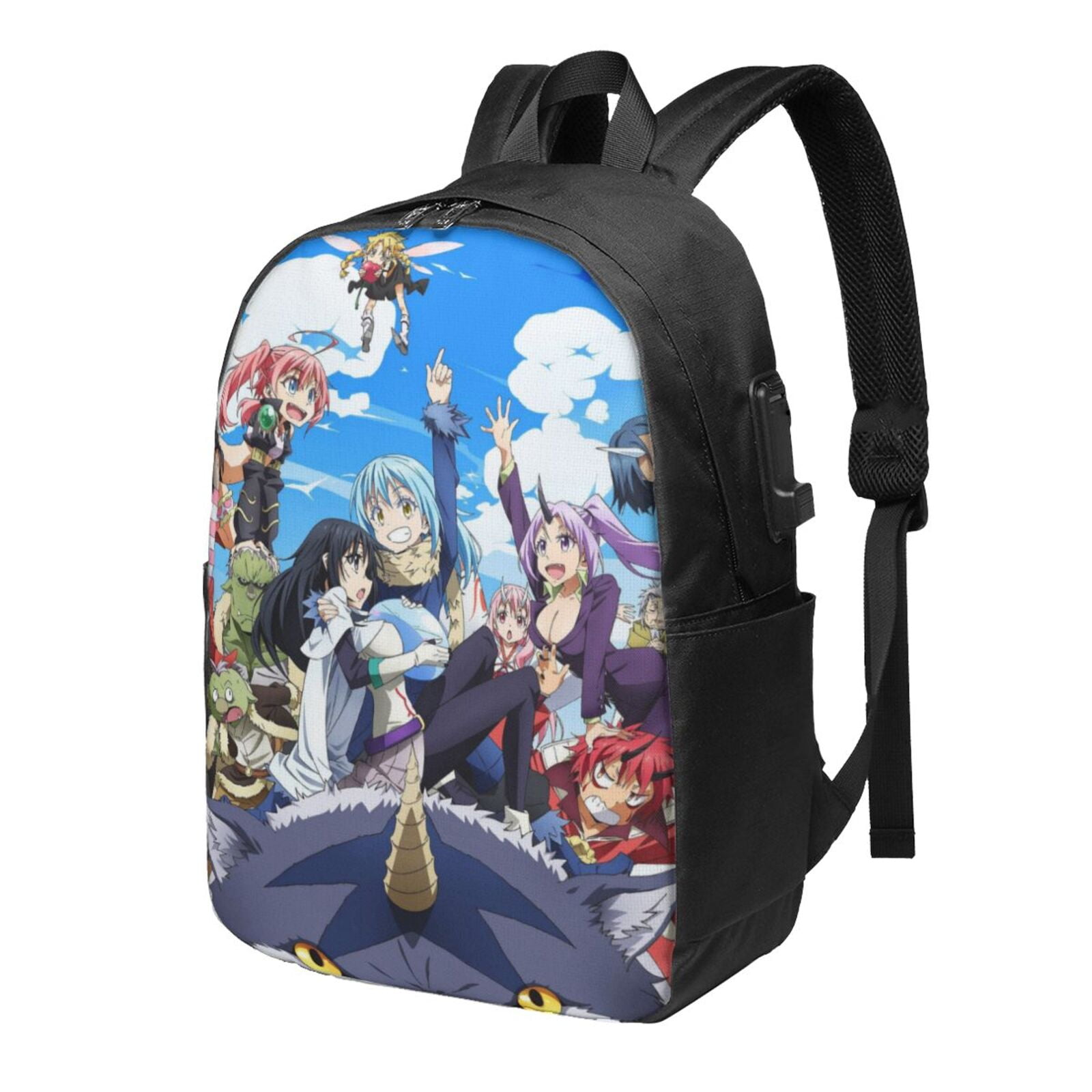 17in That Time I Got Reincarnated As A Slime Backpack with Usb Charging ...
