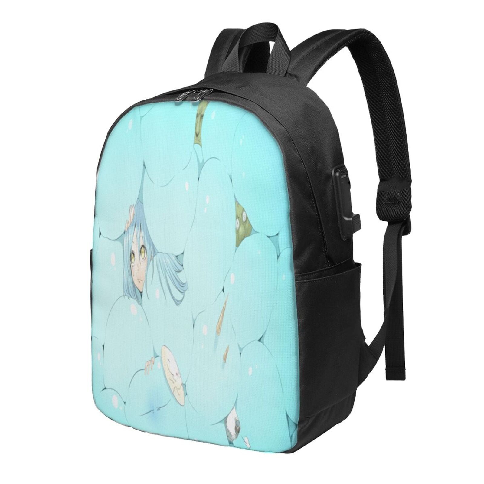 17in I Got Reincarnated As A Slime Backpack with Usb Charging Port ...
