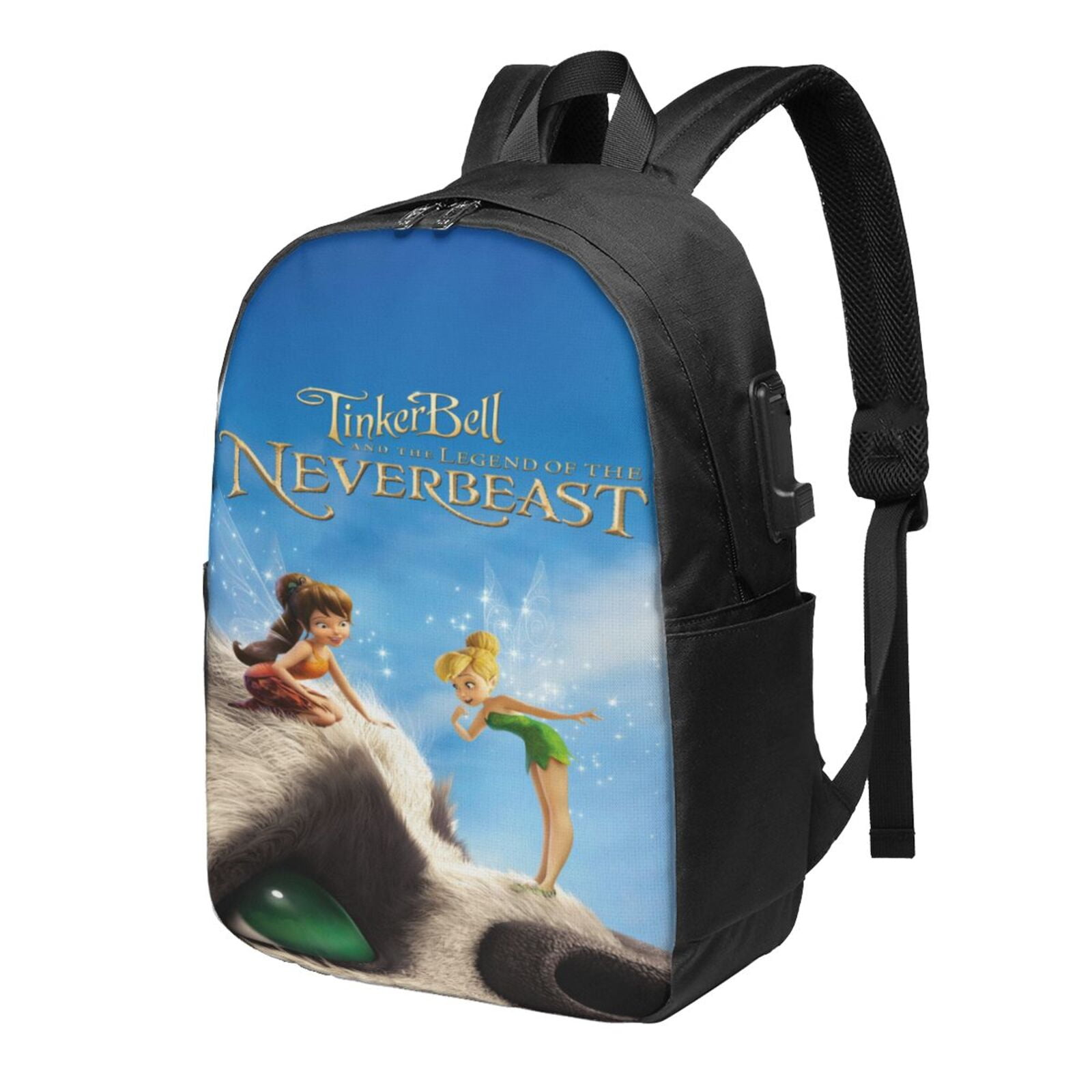 17in Tinker-bel Legend of the Never Beast Backpack with Usb Charging ...