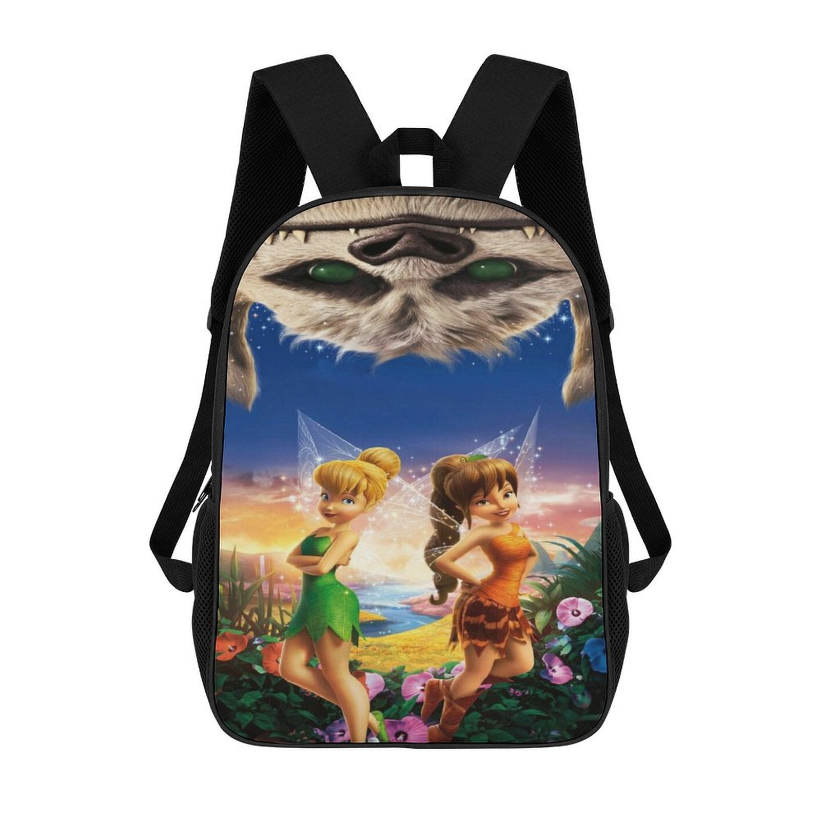 17in Tinker-bel Legend of the Never Beast Backpack Cartoon School ...