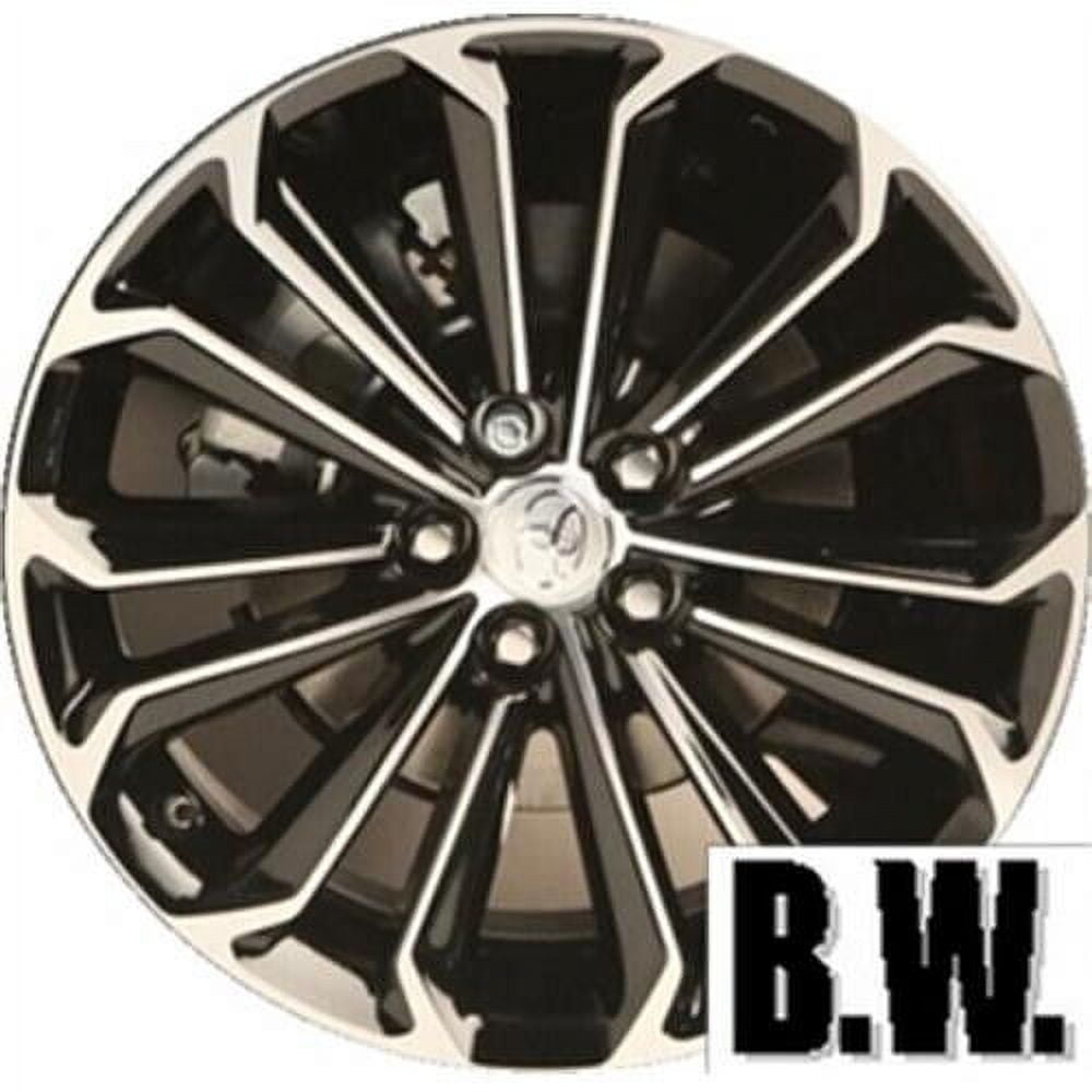 17in Wheel for Toyota COROLLA 2014-2016 BLACK Reconditioned Alloy Rim ...