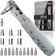 17in1 Right Angle Ratcheting Screwdriver Set [Bearing Steel] 36-Tooth ...
