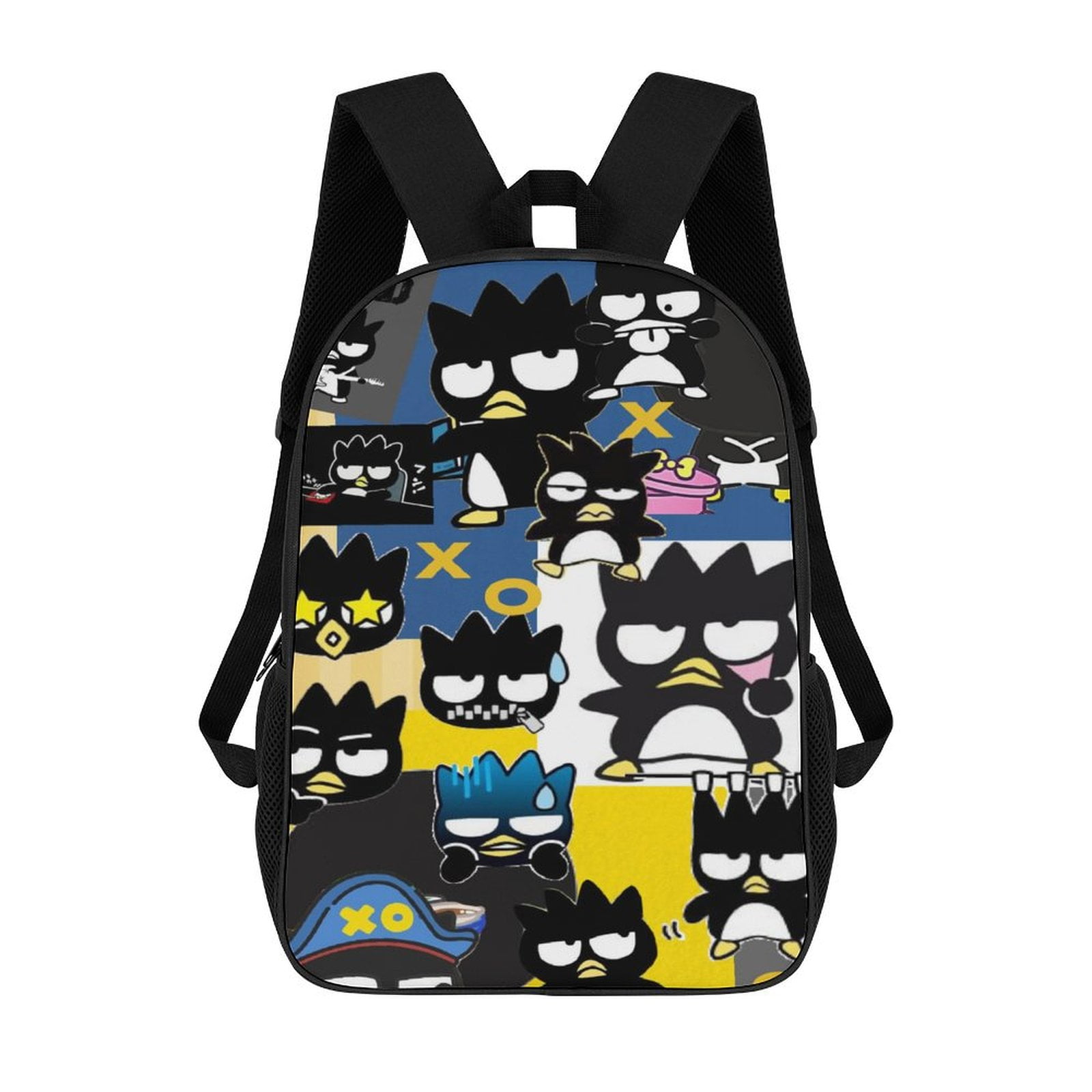 17In Badtz Maru Backpac 3D Print Laptop Backpac Lightweight Shoulder ...