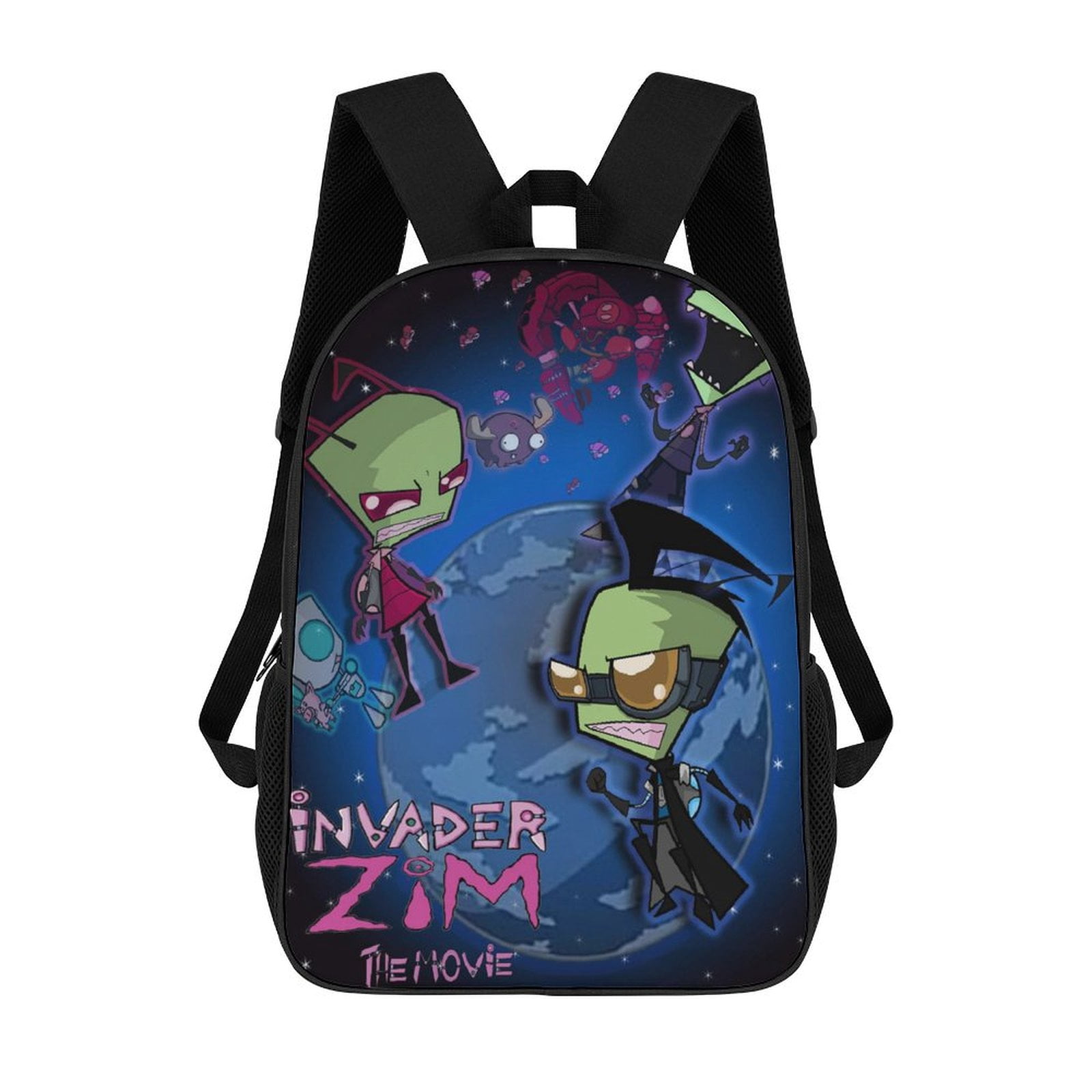 17In Invader Zim Backpac 3D Print Laptop Backpac Lightweight Shoulder ...