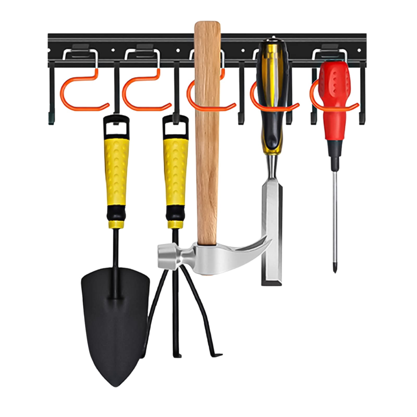 17inch Iron Garden Tool Organizer Wall Mount Storage Rack - Walmart.com
