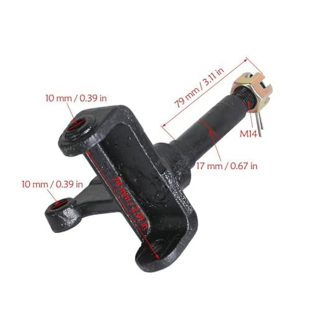 17mm Left and Right Steering Knuckles Front Steering Strut Knuckle ...