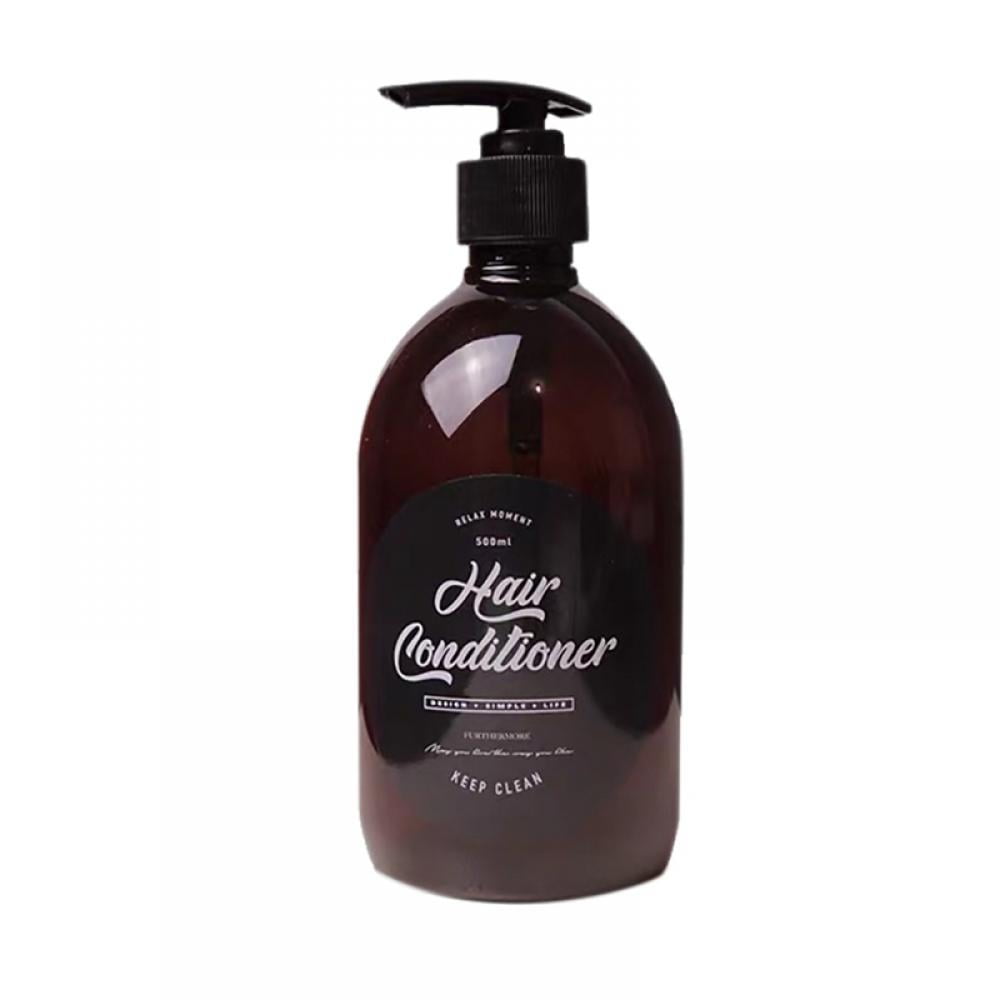 17oz/500ml Dispenser Refillable Bottles, Shampoo Conditioner & Wash ...