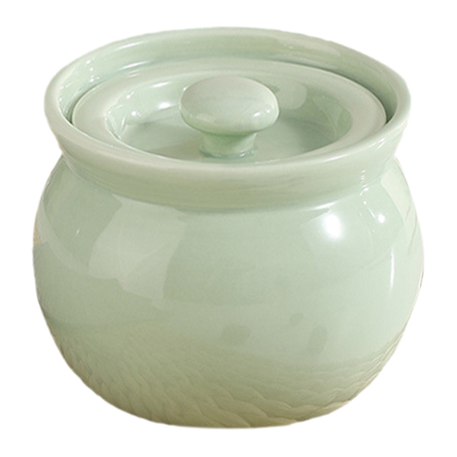 17oz Chinese Ceramic Stew Pot - RedNote Style Clay Cooking Pot for ...