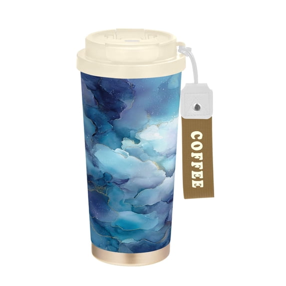 17oz Insulated Tumbler 316 Stainless Steel Double Wall Vacuum Coffee ...