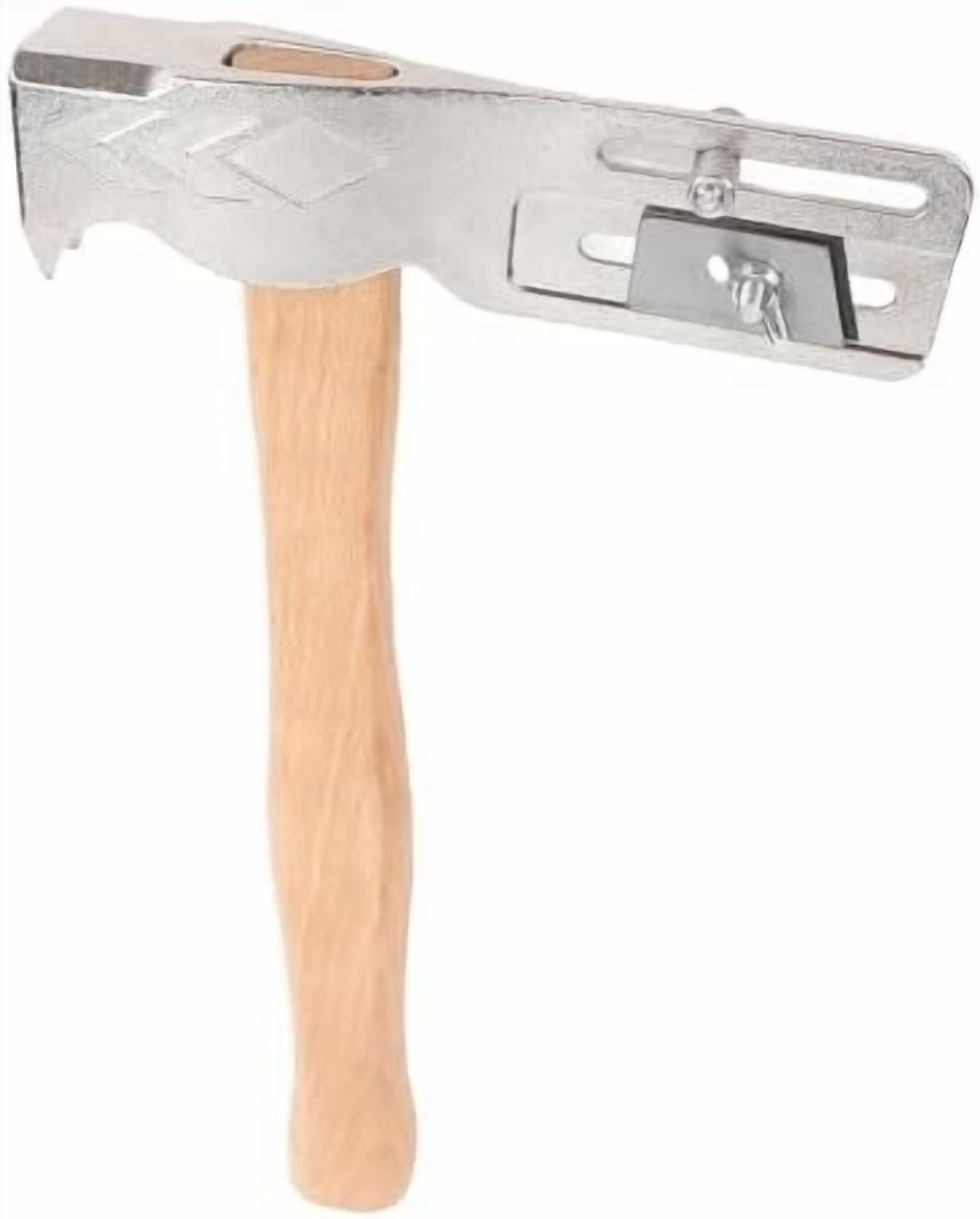 17oz Magnetic Roofing Hatchet - Carbon Steel Shingling Hammer with ...