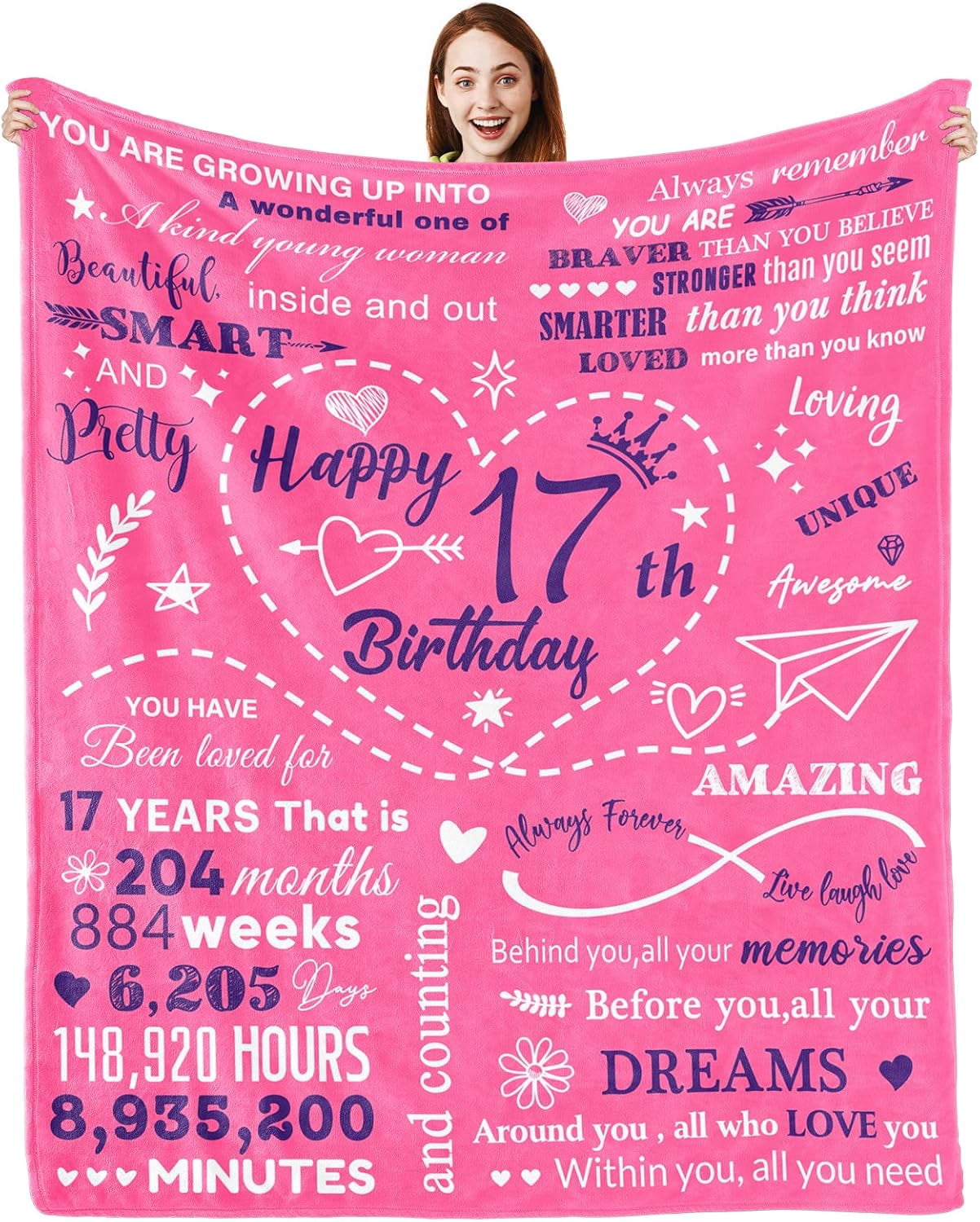 17th Birthday Gifts for Girls, 17th Birthday Decorations for Girls, 17 ...