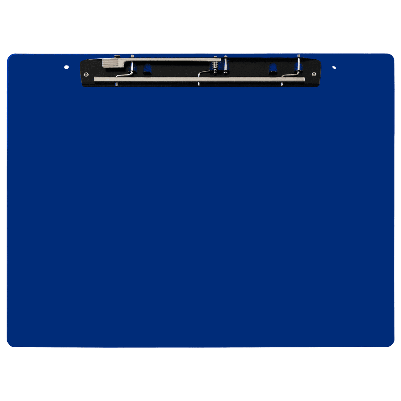 17x11 Clipboard Acrylic Panel Featuring an 11" Hinge Clip Blue ...