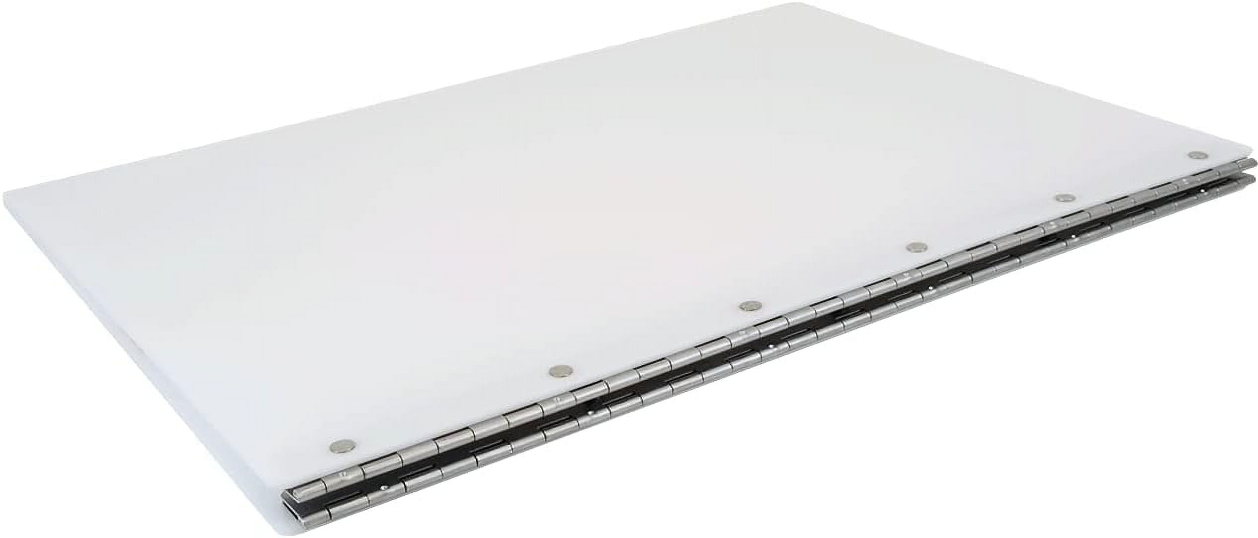 17x11 Screw Post Binder Acrylic Panel with Fixed Posts White - Walmart.com