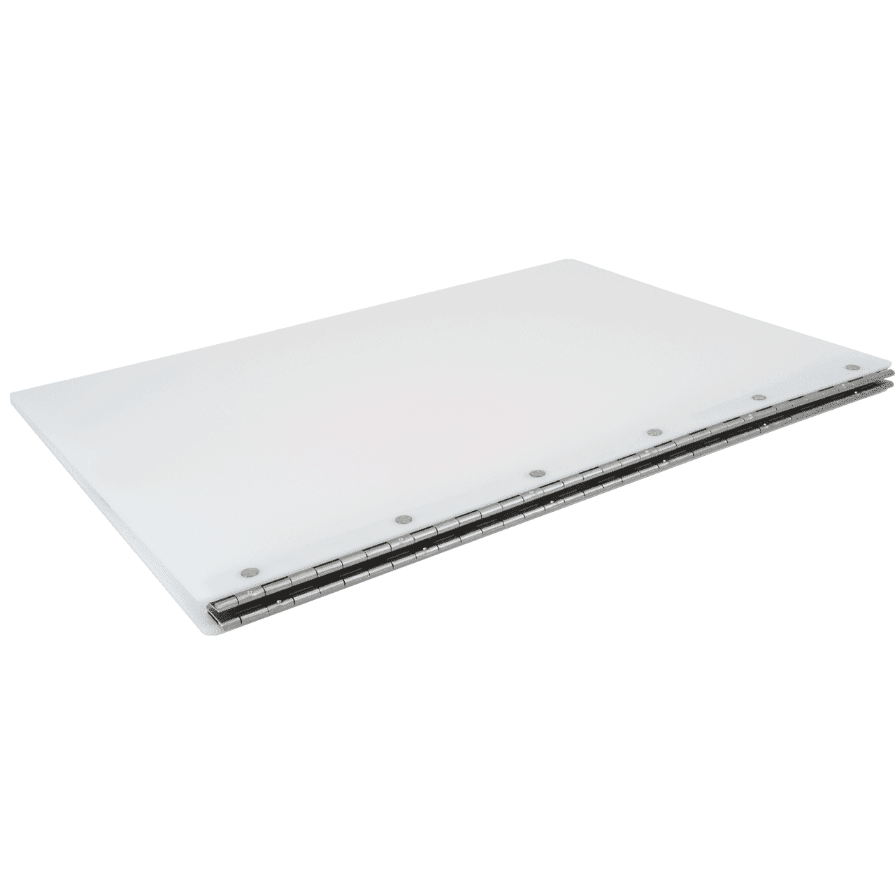 17x11 Screw Post Binder Acrylic Panel with fixed posts White - Walmart.com