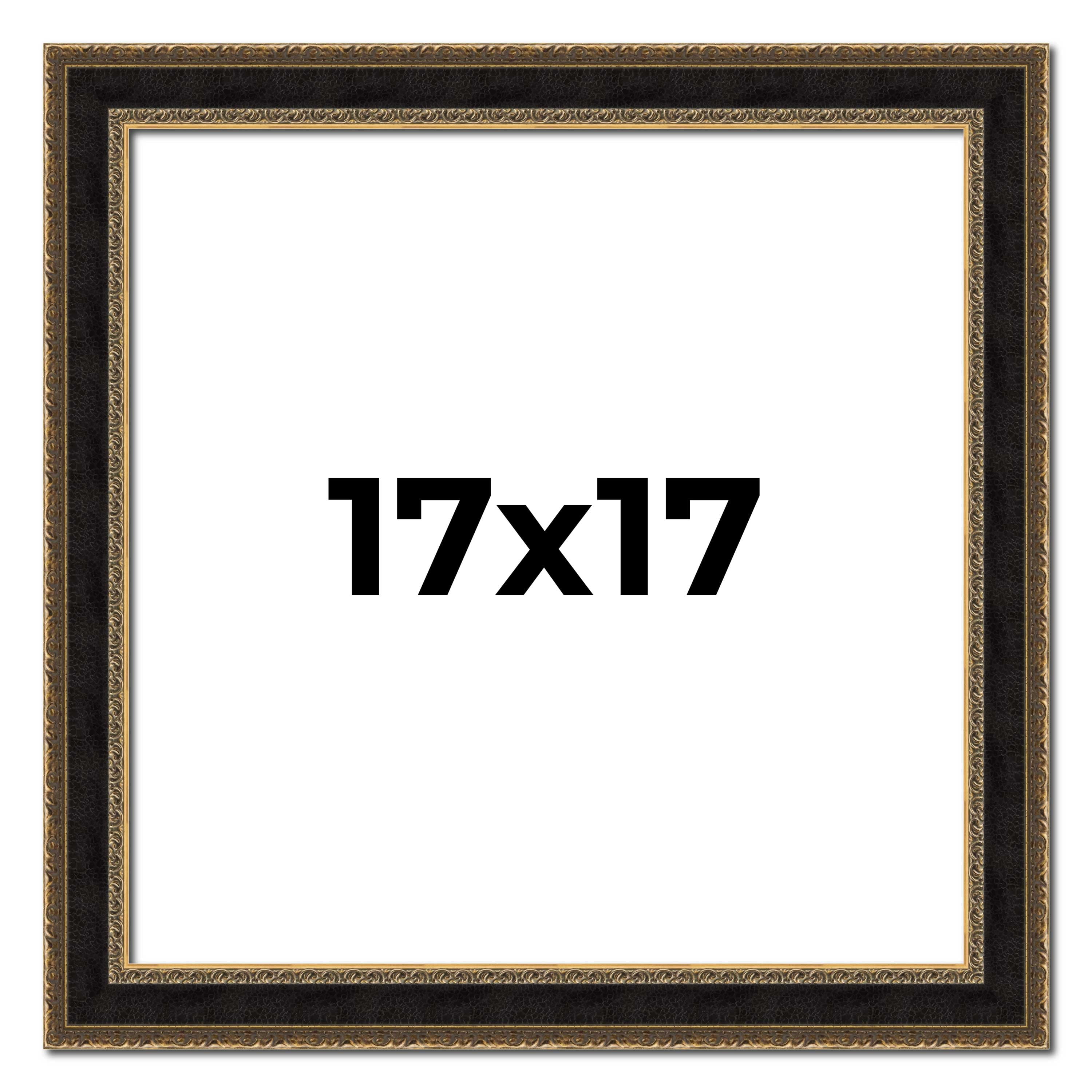 17x17 Frame Gold Antique Vintage Sold Wood Picture Frame | 1.75 Inch ...