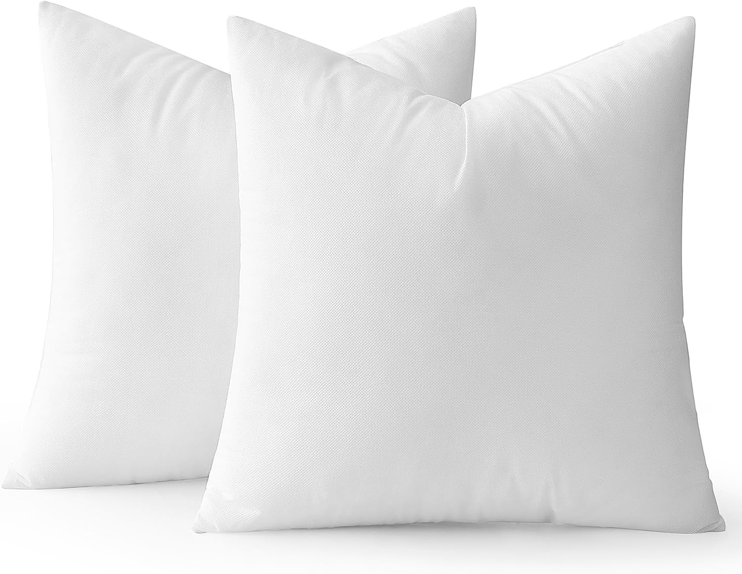 17x17 Pillow Inserts Set of 2, Square Decorative Throw Pillow Premium ...