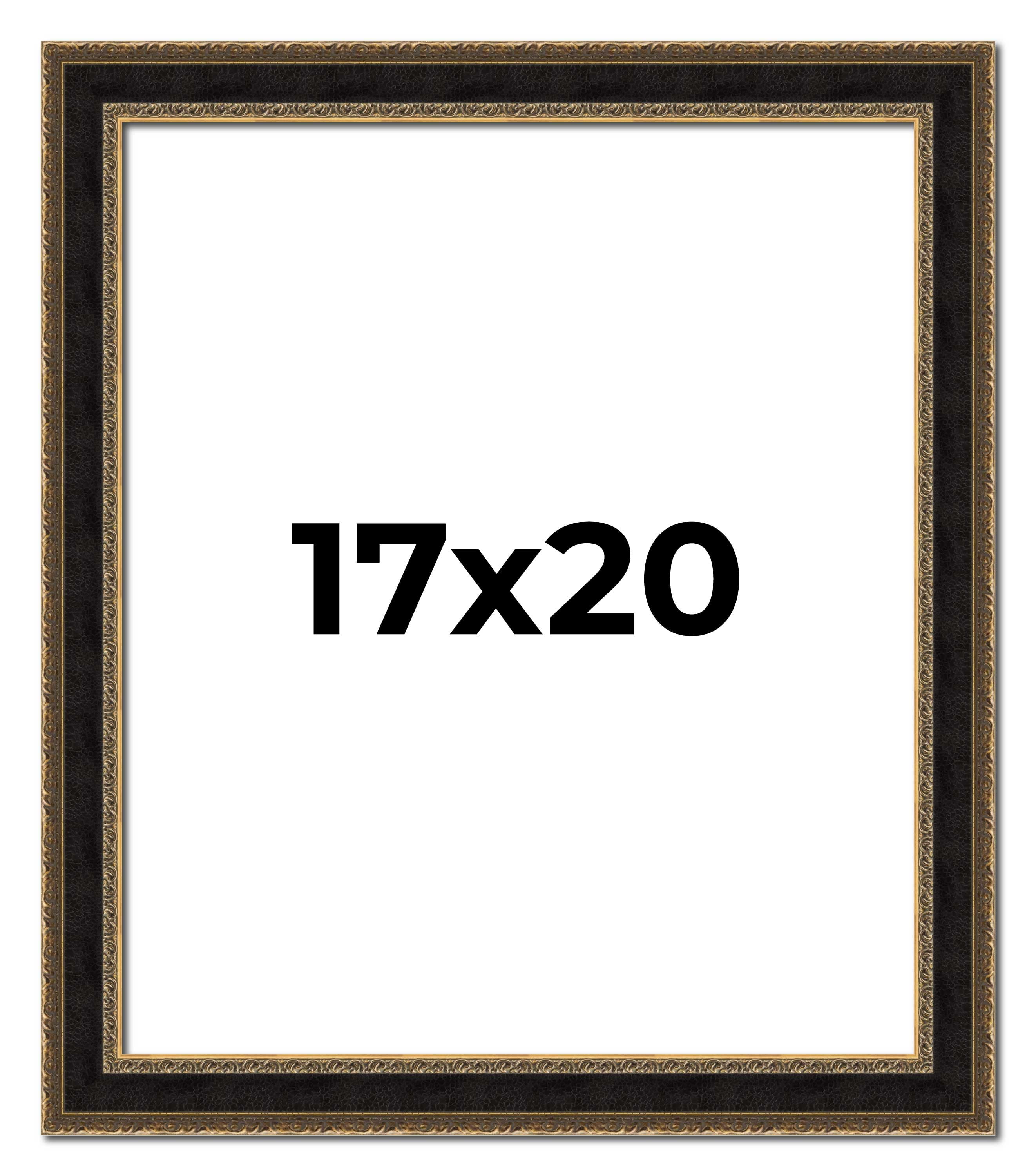 17x20 Frame Gold Antique Vintage Sold Wood Picture Frame | 1.75 Inch ...