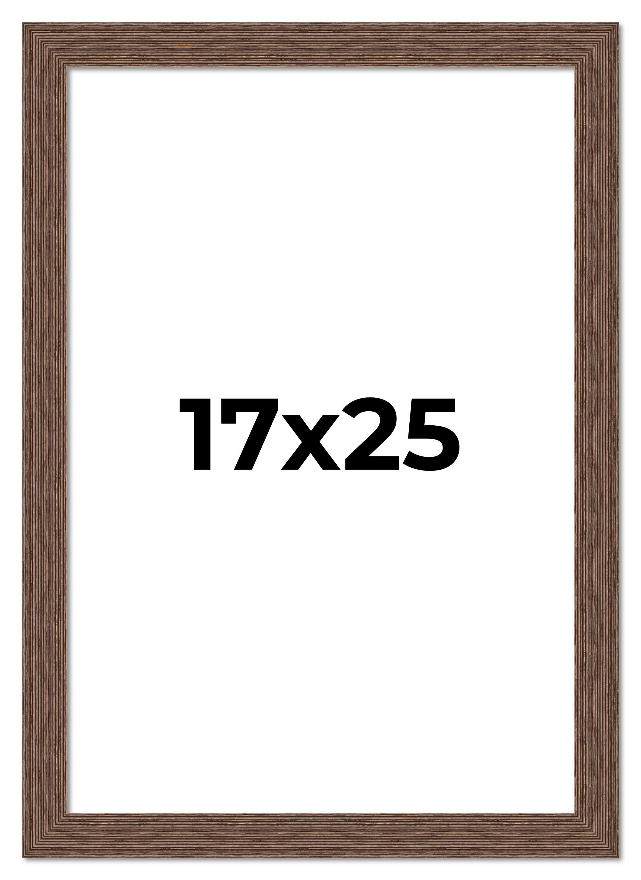 17x25 Frame Brown Distressed Barnwood Picture Frame | Rustic Farmhouse ...