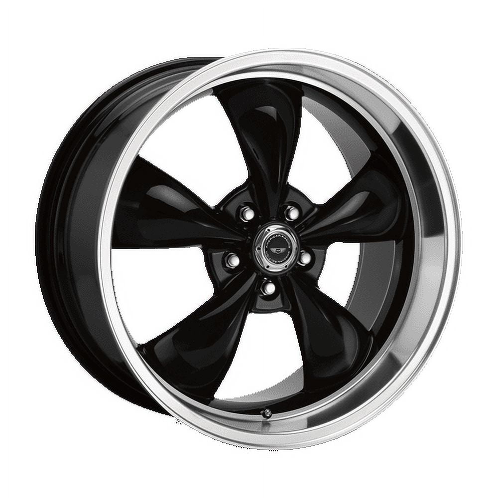 American Racing AR105 Torq Thrust M 17x7.5 5x115 Black Machined Wheel ...