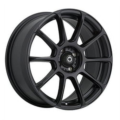 1 Konig 17x7.5 4X100 +45 41B Runlite Matte Black Wheel Rim - Walmart.com