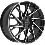 Motiv 430MB Maestro 17x7.5 Aluminum Rims, Gloss Black Machined Face ...