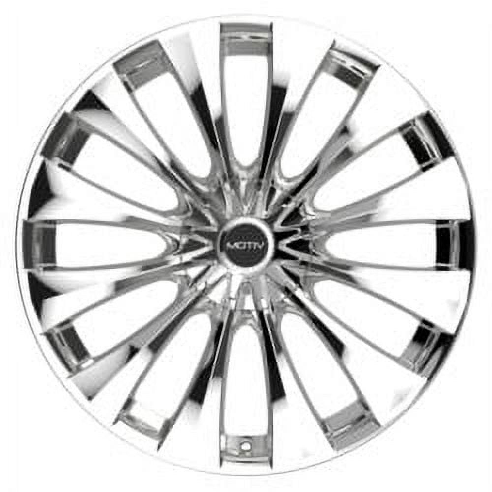 Motiv 17x7.5 436C Chrome Wheel, 5x100, 42mm, TPMS Compatible, 1-Year ...
