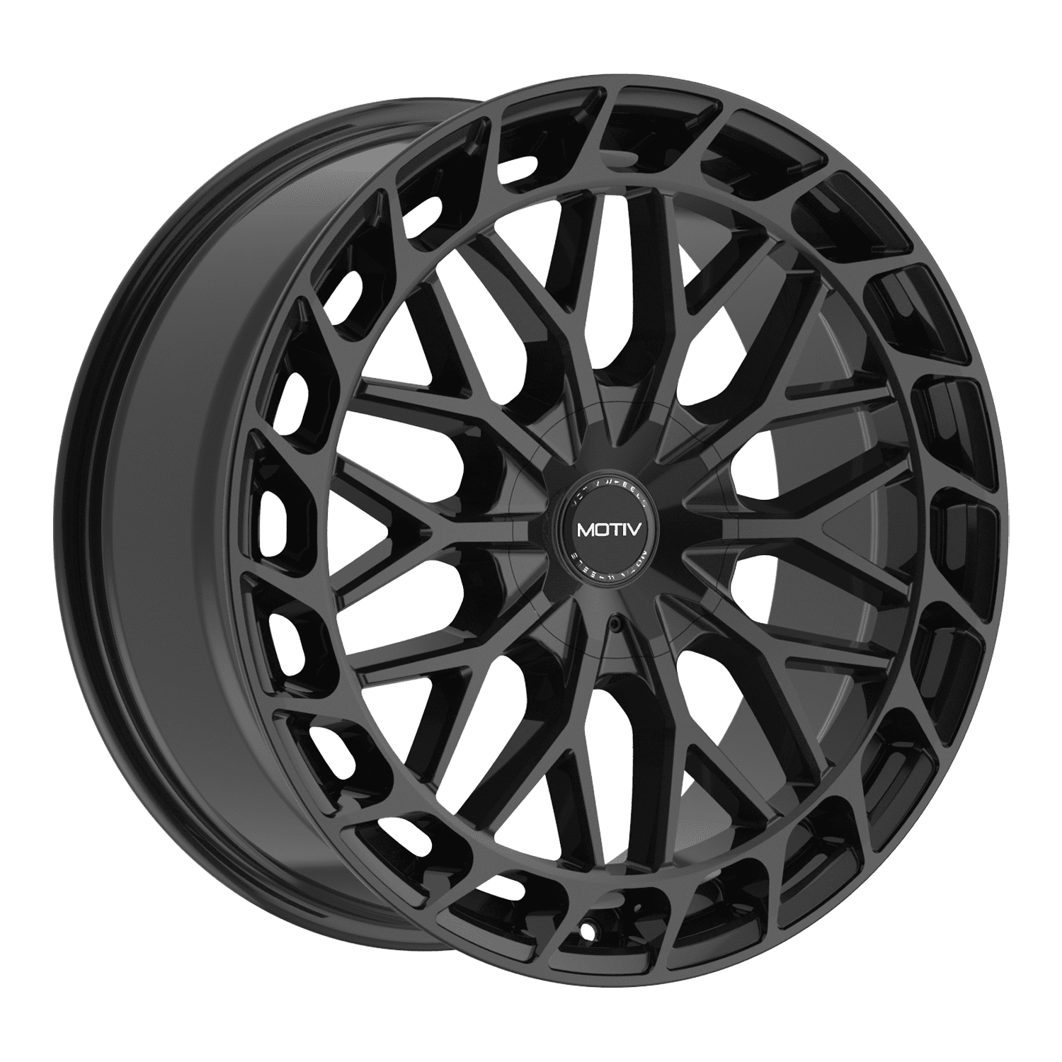 17x7.5 Motiv 442B Breach Gloss Black Wheel 5x4.5/5x120 (40mm) - Walmart.com