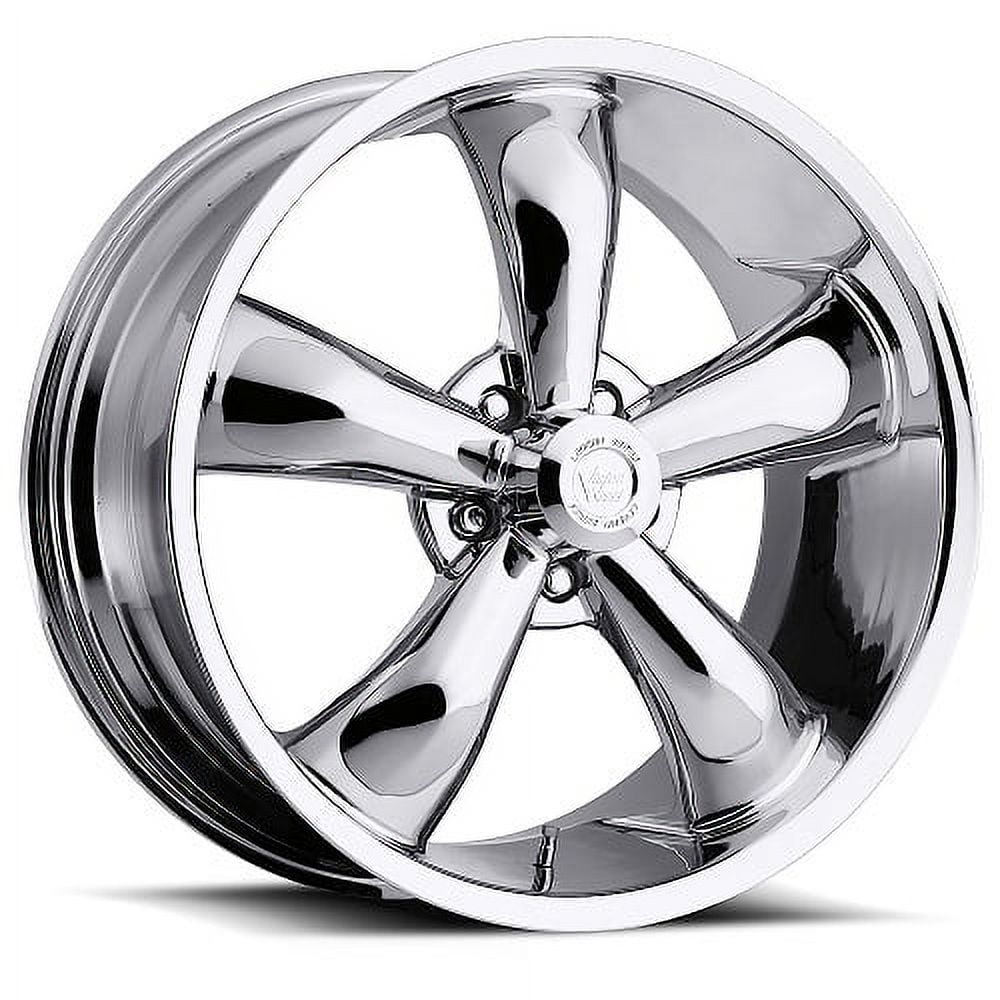 17x7 American Muscle 142 Legend 5 Chrome Wheel 5x4.75 (6mm) - Walmart.com