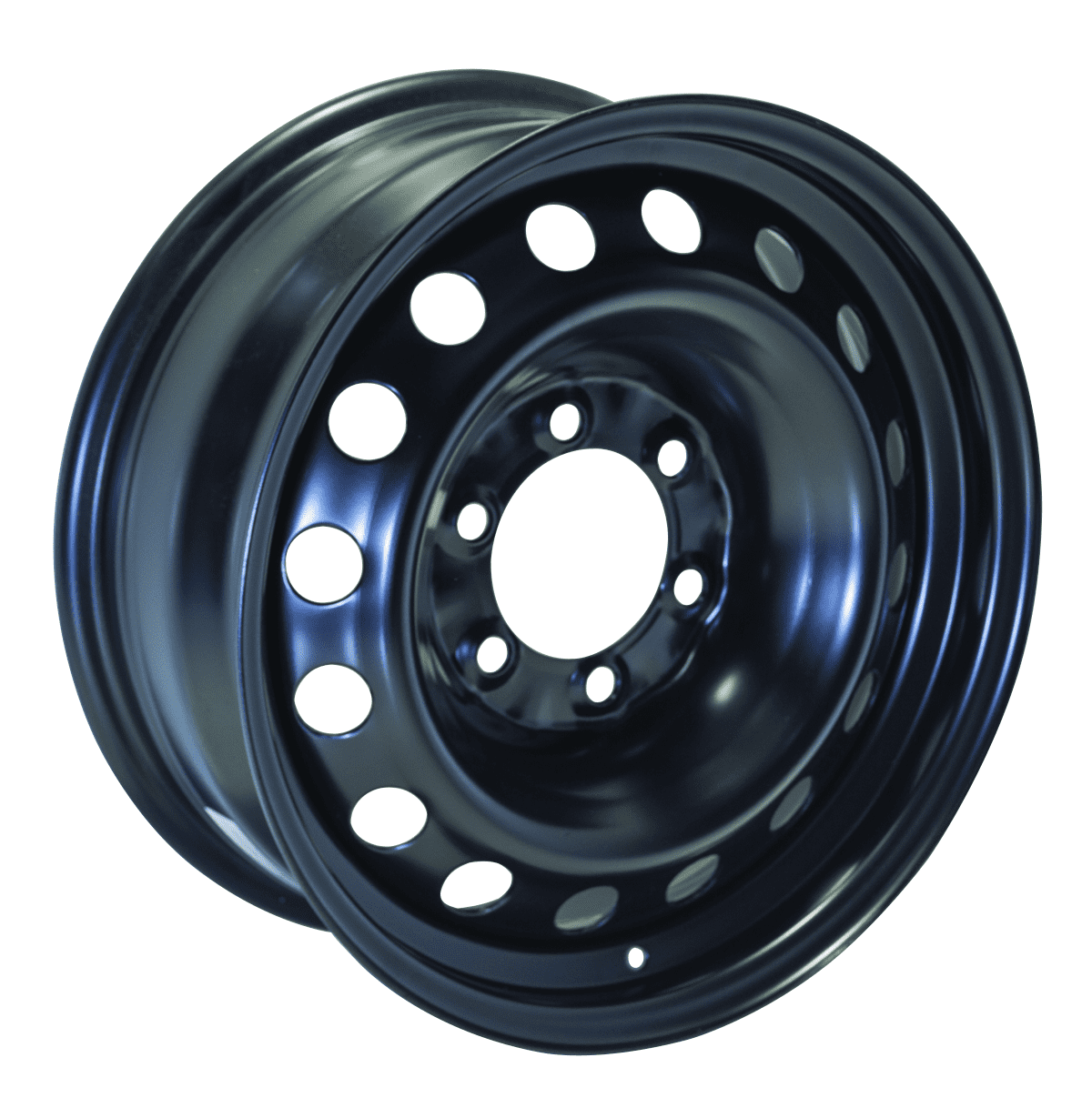 RTX 17x7 Black Steel Wheel, 6x5.5 Bolt Pattern, 14mm Positive Offset ...