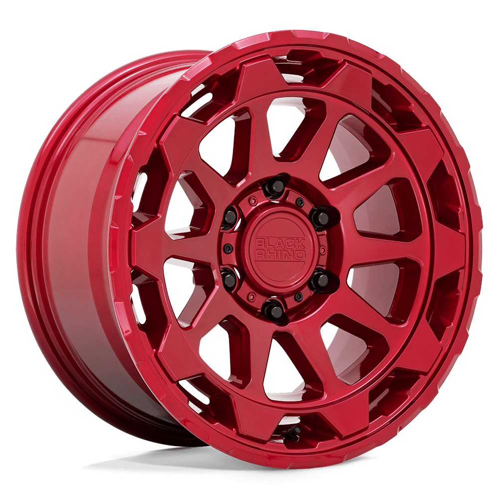 17x8.5 Black Rhino Rotor Candy Red Wheel 6x5.5 (-18mm) - Walmart.com