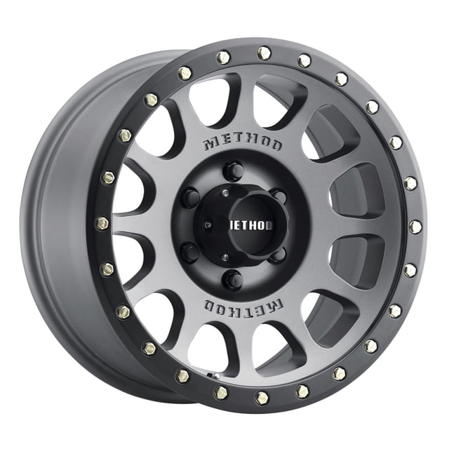 17x8.5 Method MR305 NV Titanium Wheel 5x5 (0mm) - Walmart Business Supplies